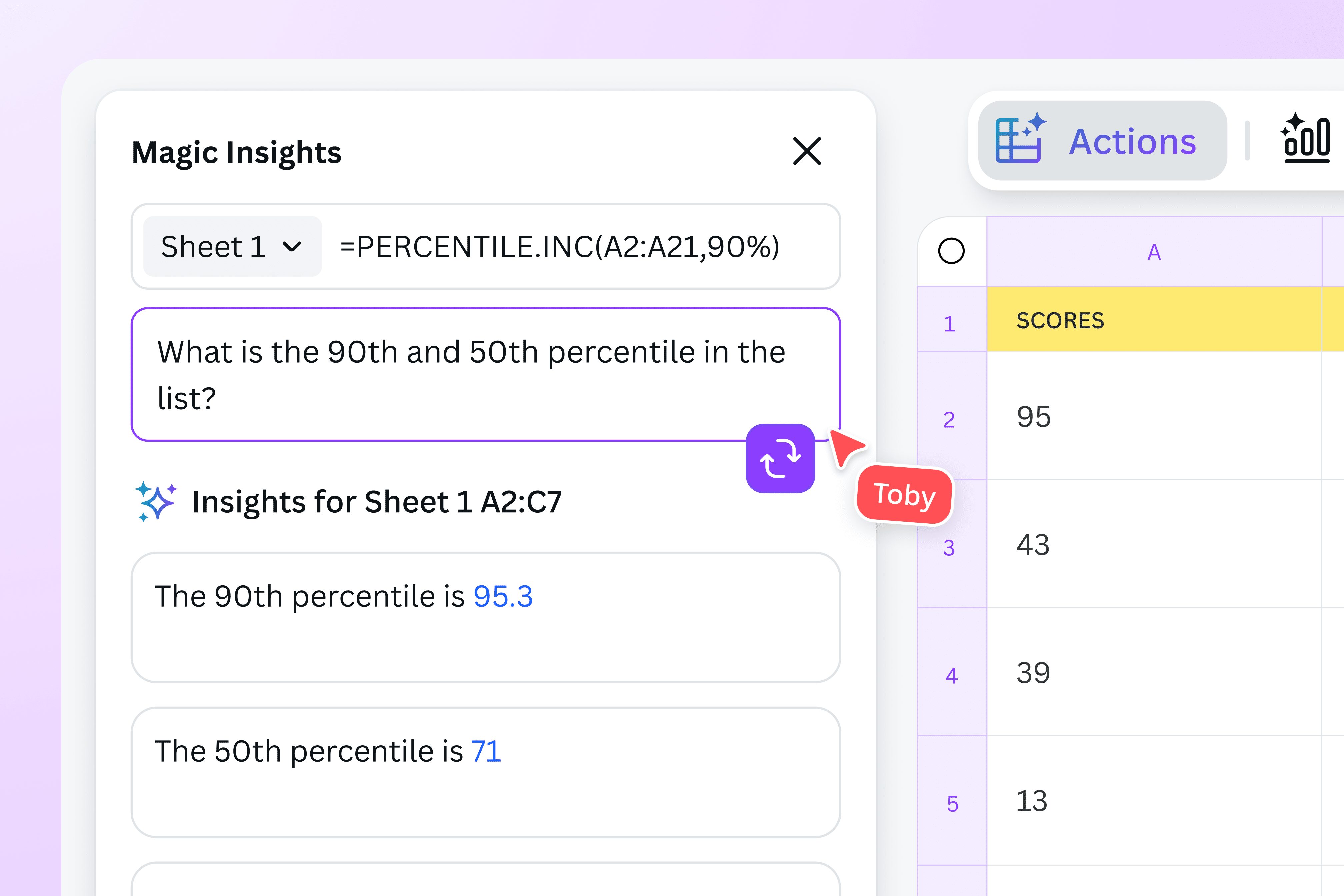 Percentile calculator: Calculate percentile for free | Canva