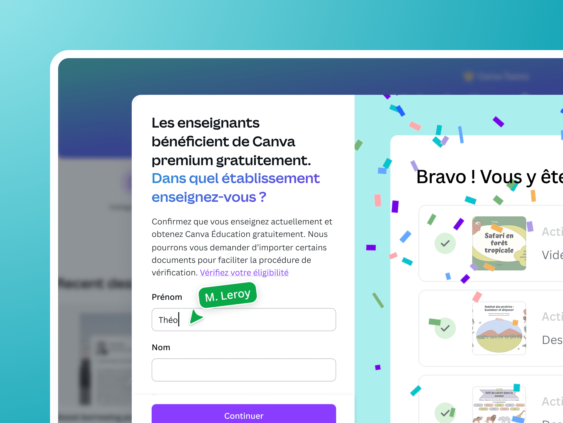 Canva pour le personnel enseignant | Outils et modèles gratuits pour les salles de classe