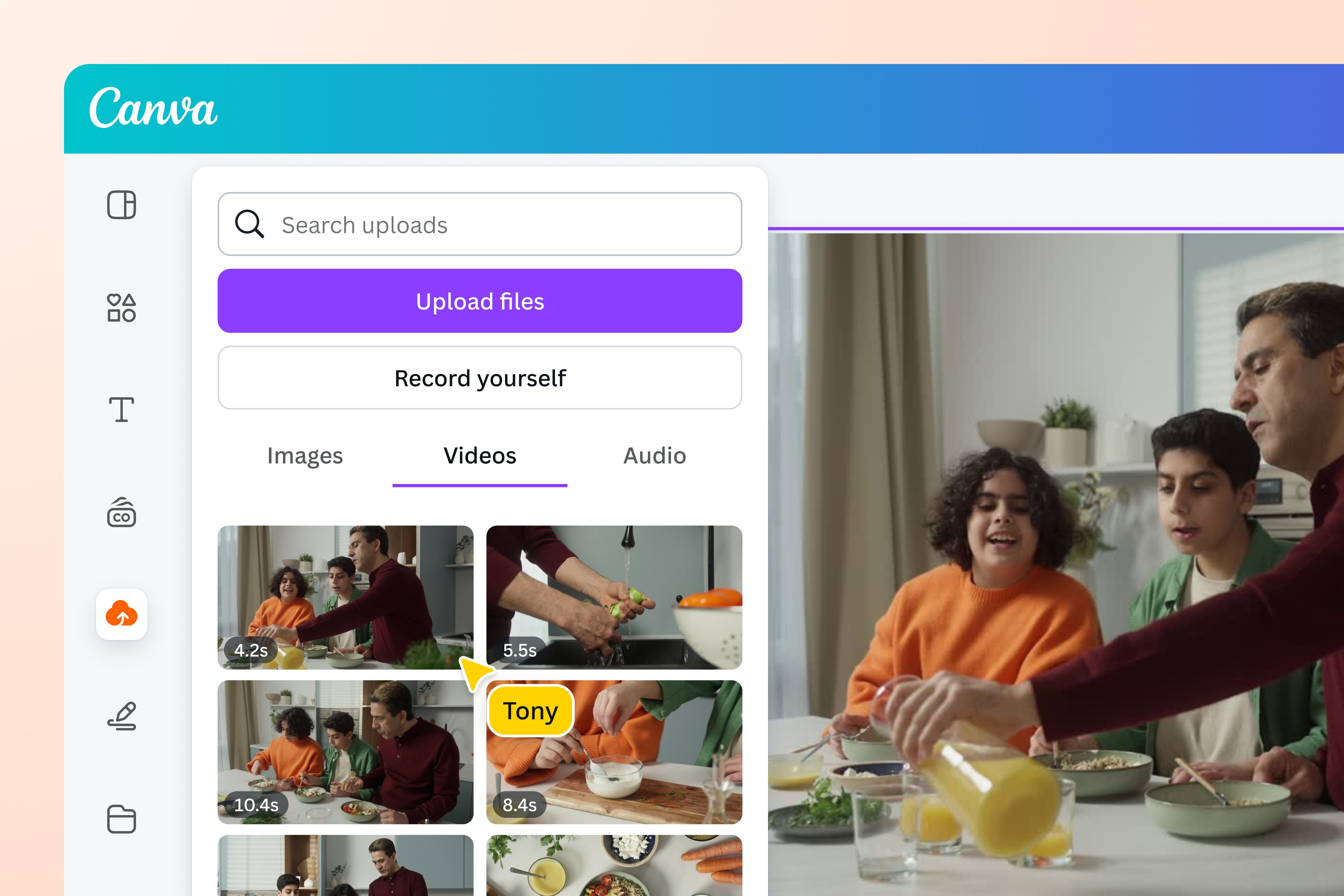 Convertidor gratuito de MOV a MP4: Convierte de MOV a MP4 en línea | Canva