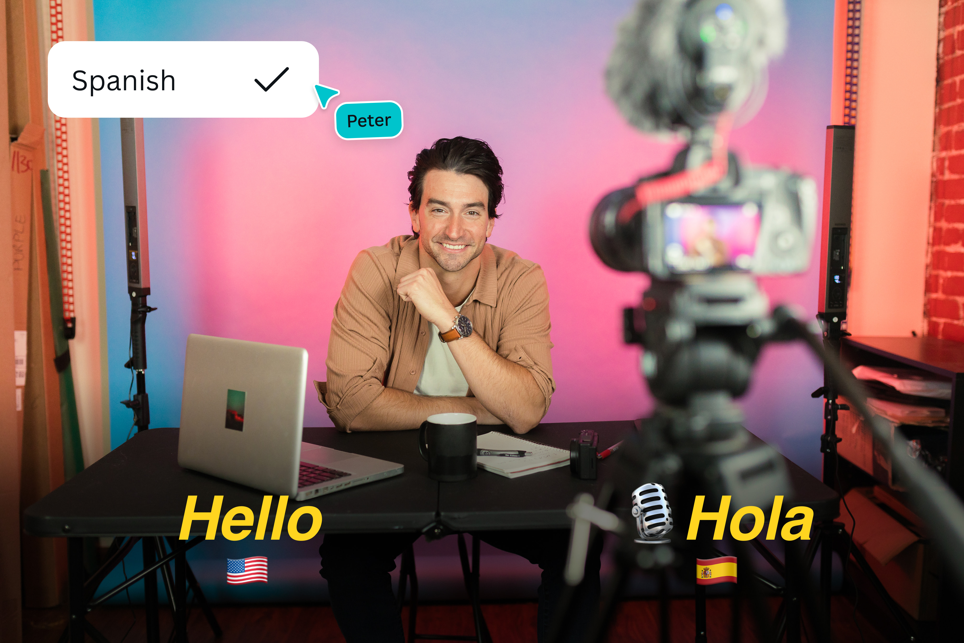 Traduttore video: traduci i sottotitoli dei video all'istante | Canva