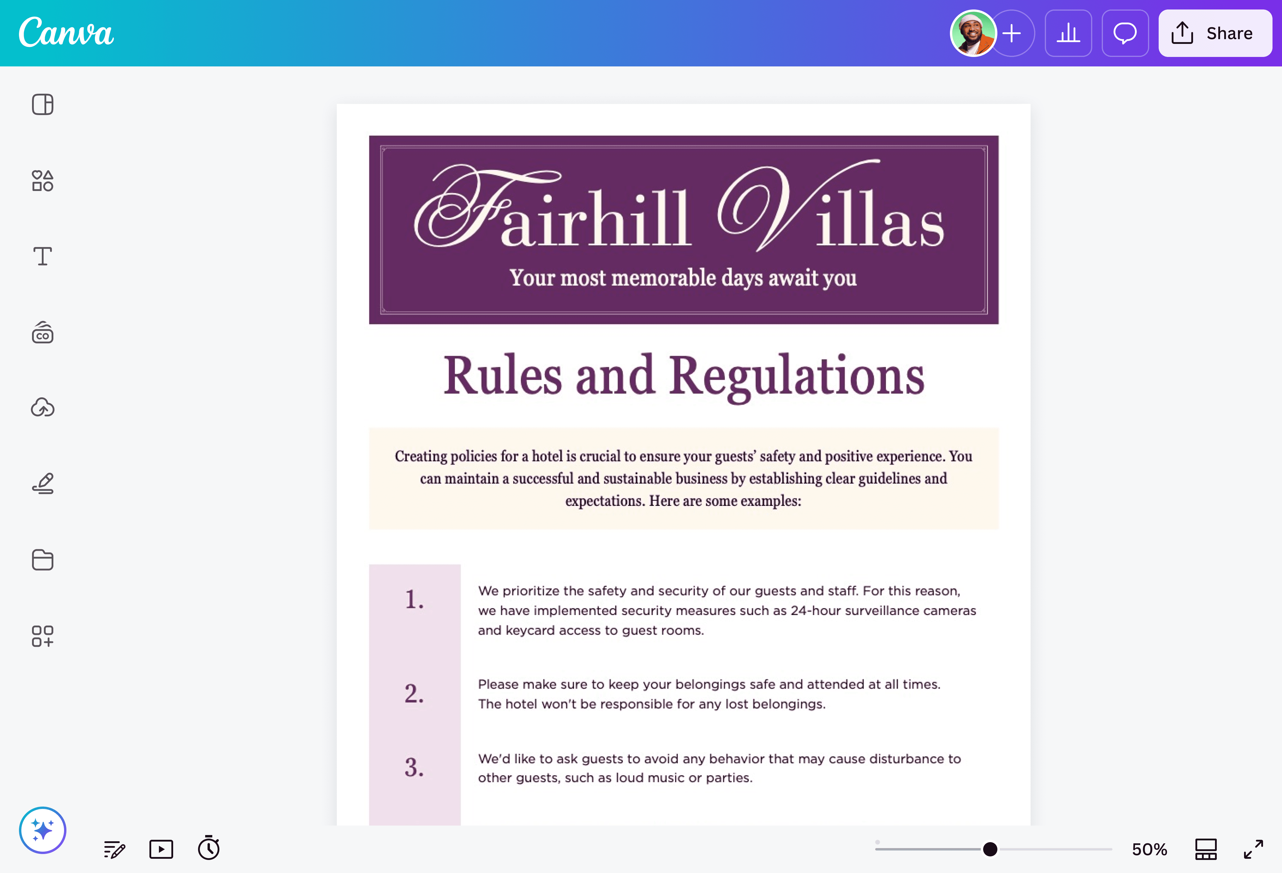 How to Write a Policy Template (Examples and Tips) | Canva
