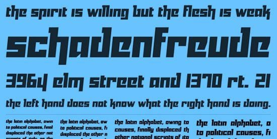 49 tipografías futuristas gratis para un diseño alternativo