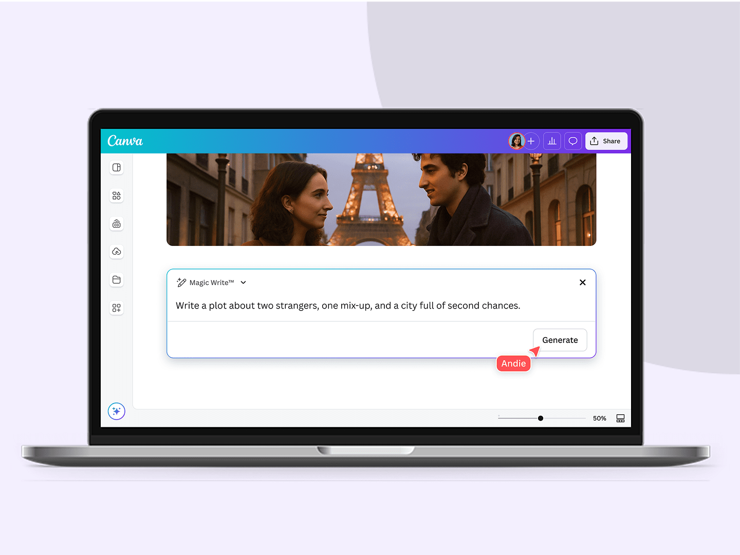 Create beautiful graphics with Canva