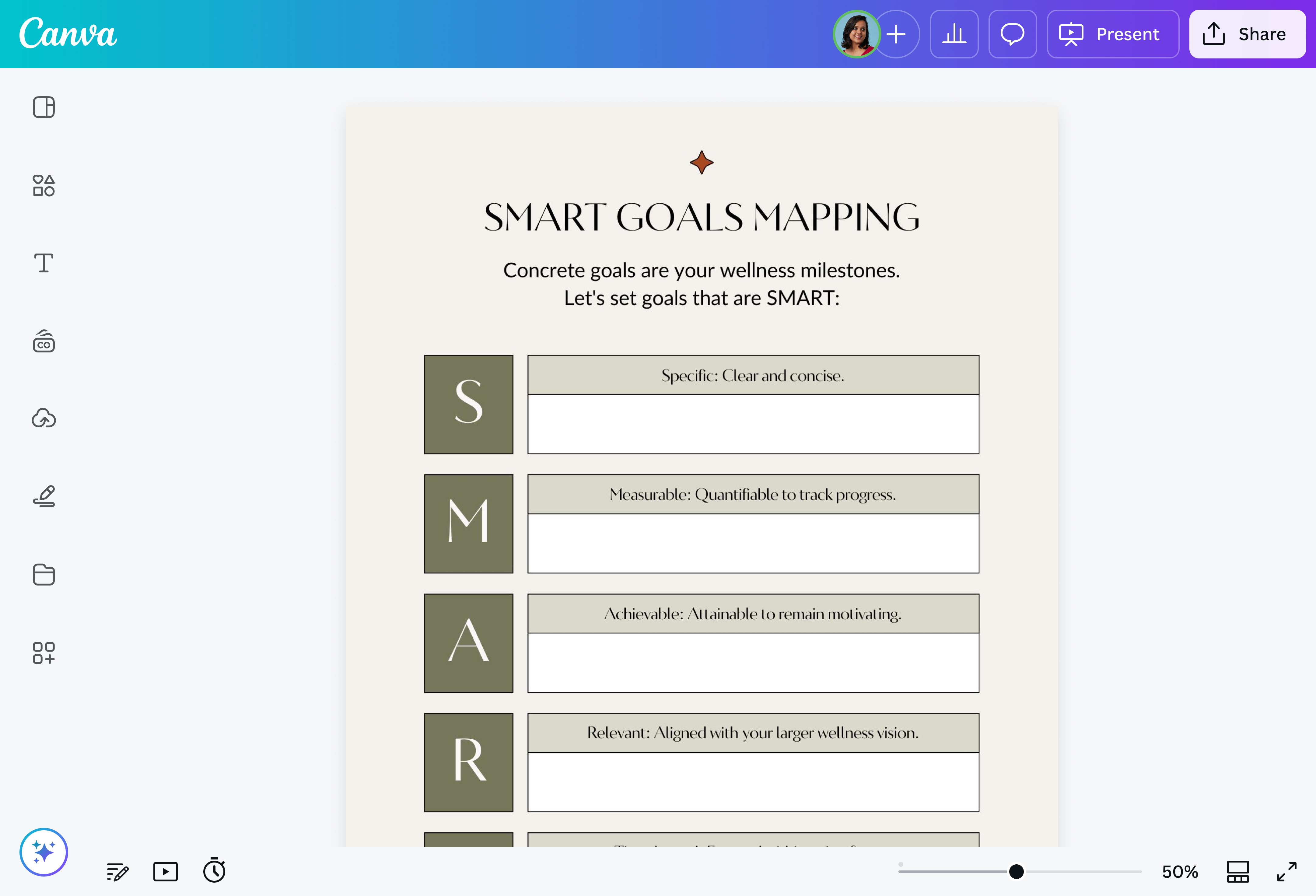 SMART Hedefler Nasıl Yazılır (Örnekler ve İpuçları) | Canva