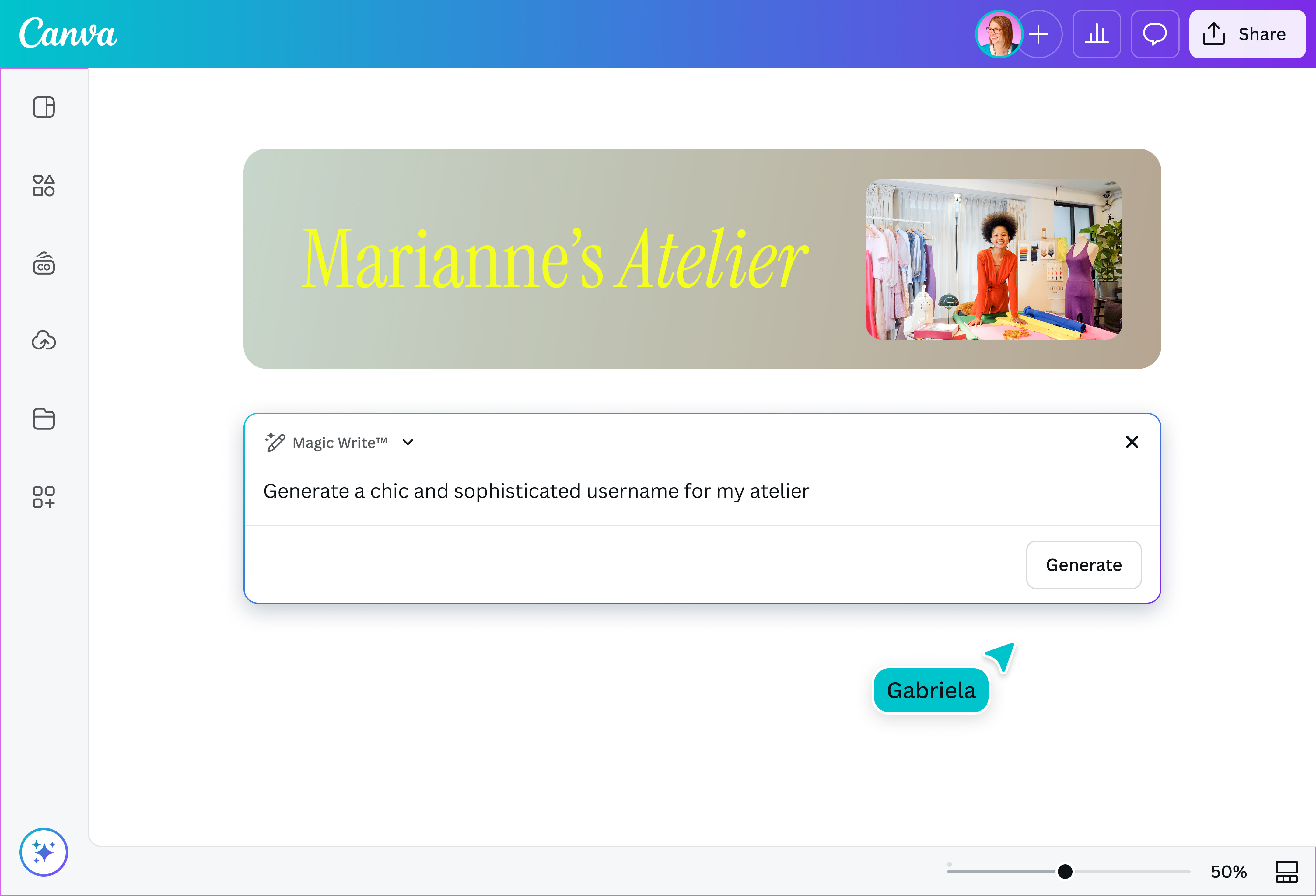 Générateur de pseudo : générez des idées de noms gratuitement | Canva
