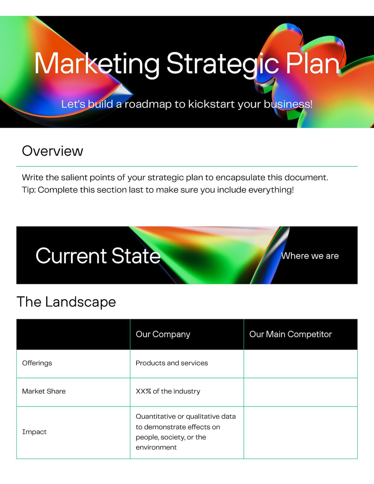 How to make a strategic plan (guide, templates & tips)
