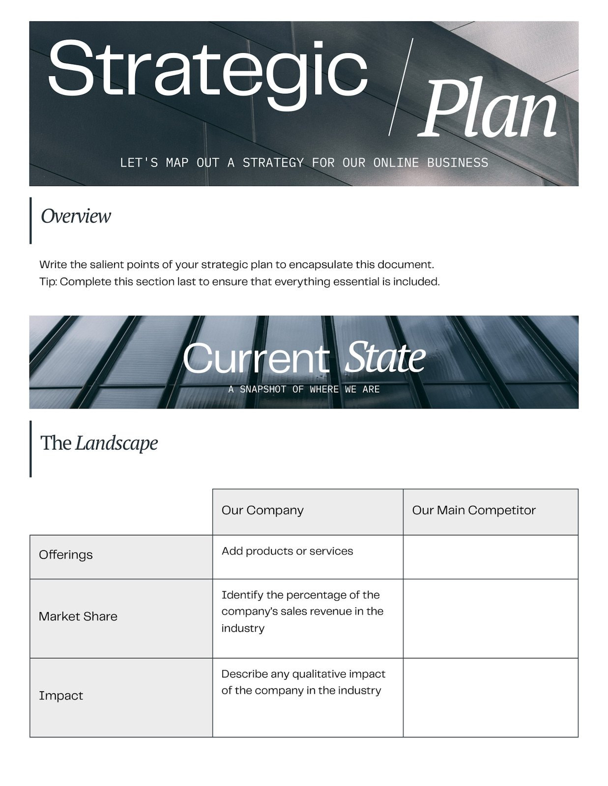 How to make a strategic plan (guide, templates & tips)
