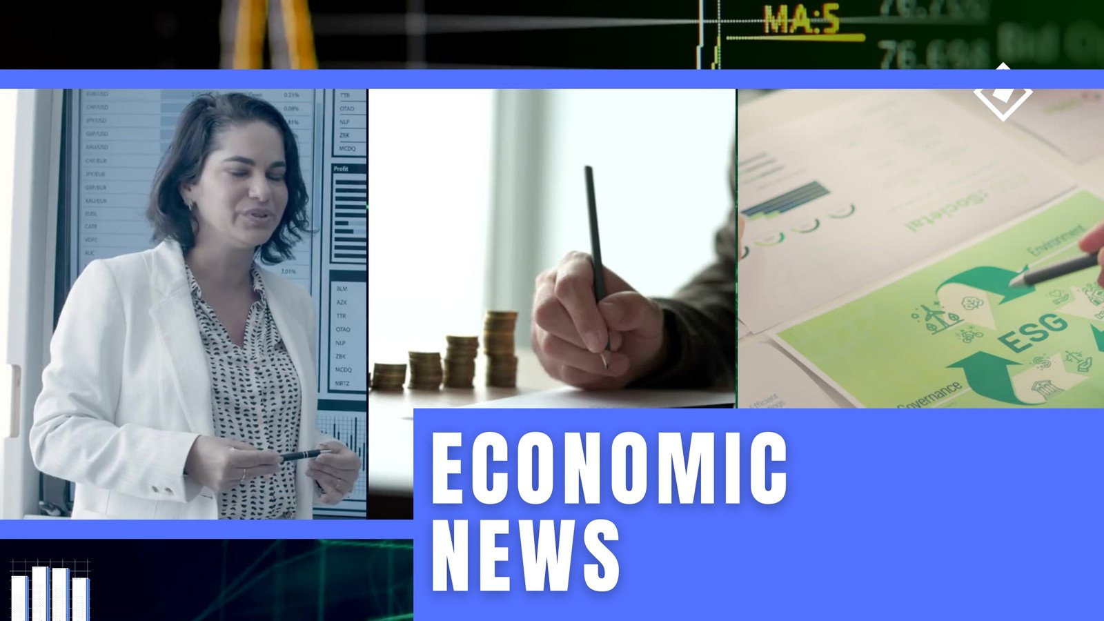 Crear intro de noticiero online - Introducción de noticias | Canva