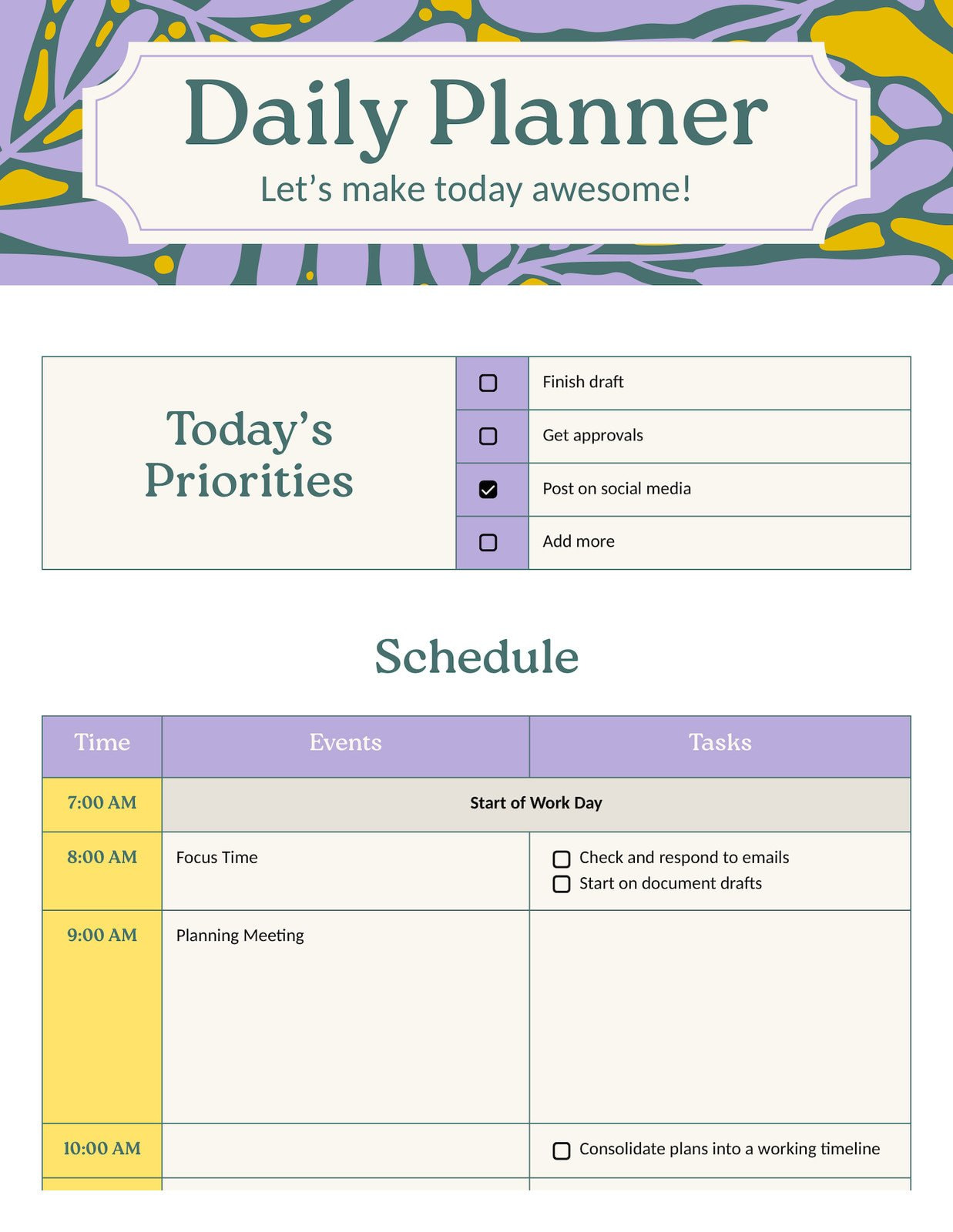 Free Digital Planners - Personalize Planners Online | Canva