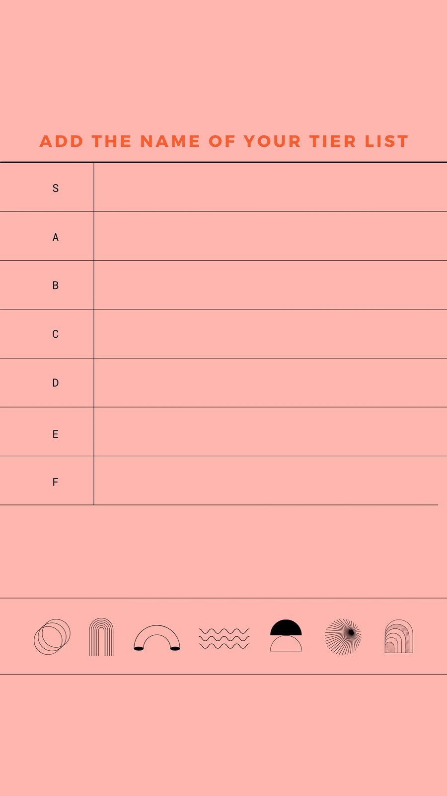 Creador gratuito de tier lists: Haz una lista de niveles para cualquier ...