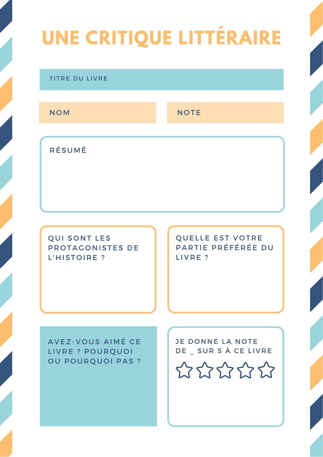 Faire des fiches de révision en ligne à imprimer | Canva