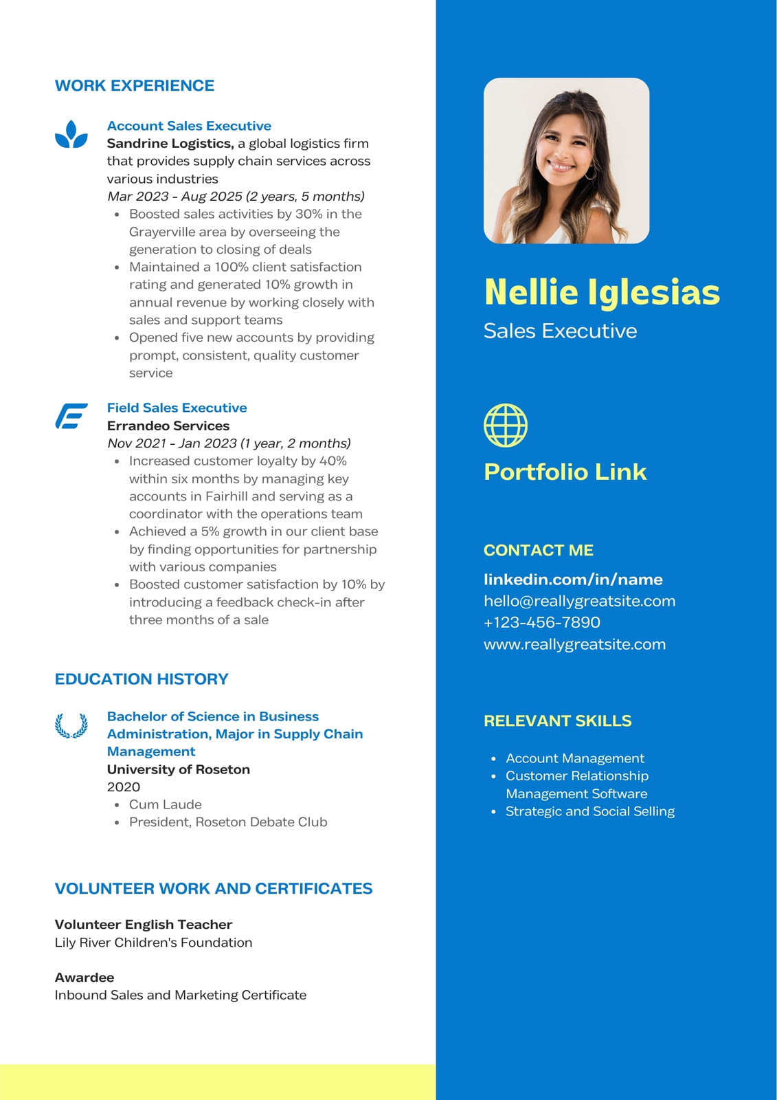 Free CV Maker: Create professional CVs online - Canva