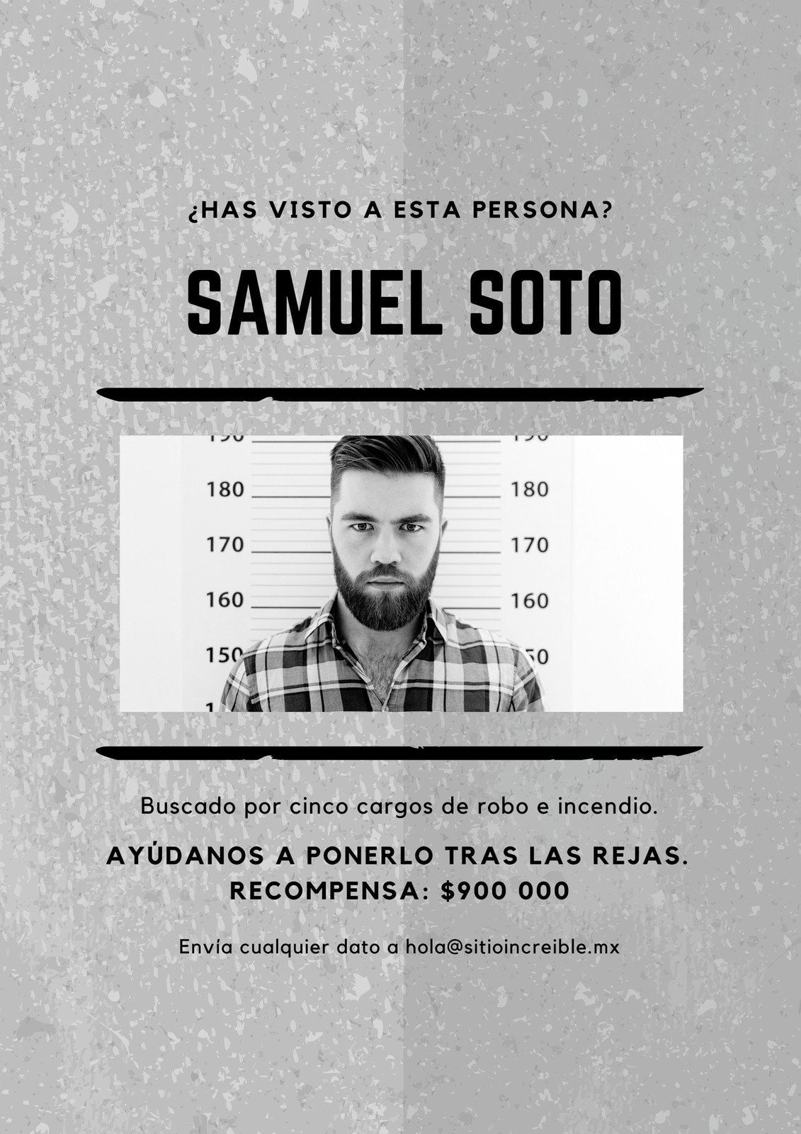 Crea carteles de "Se busca" online gratis - Canva