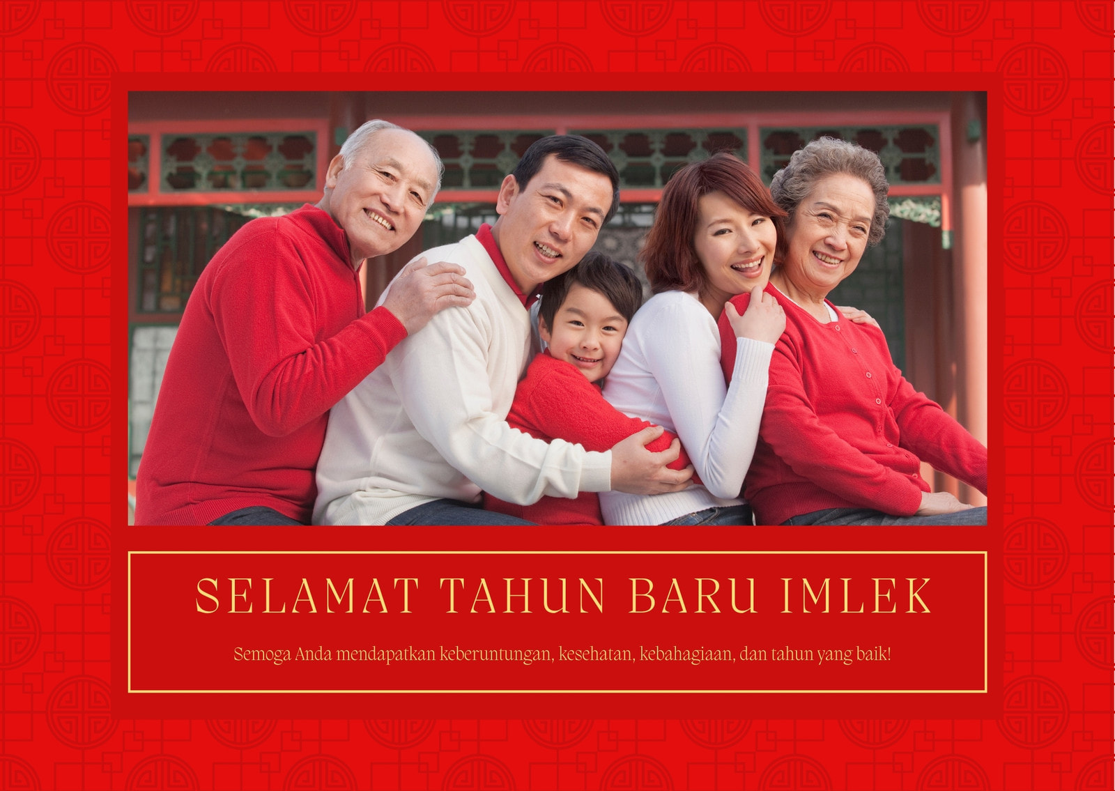 Buat Kartu Ucapan Imlek, Gratis 50+ Template - Canva