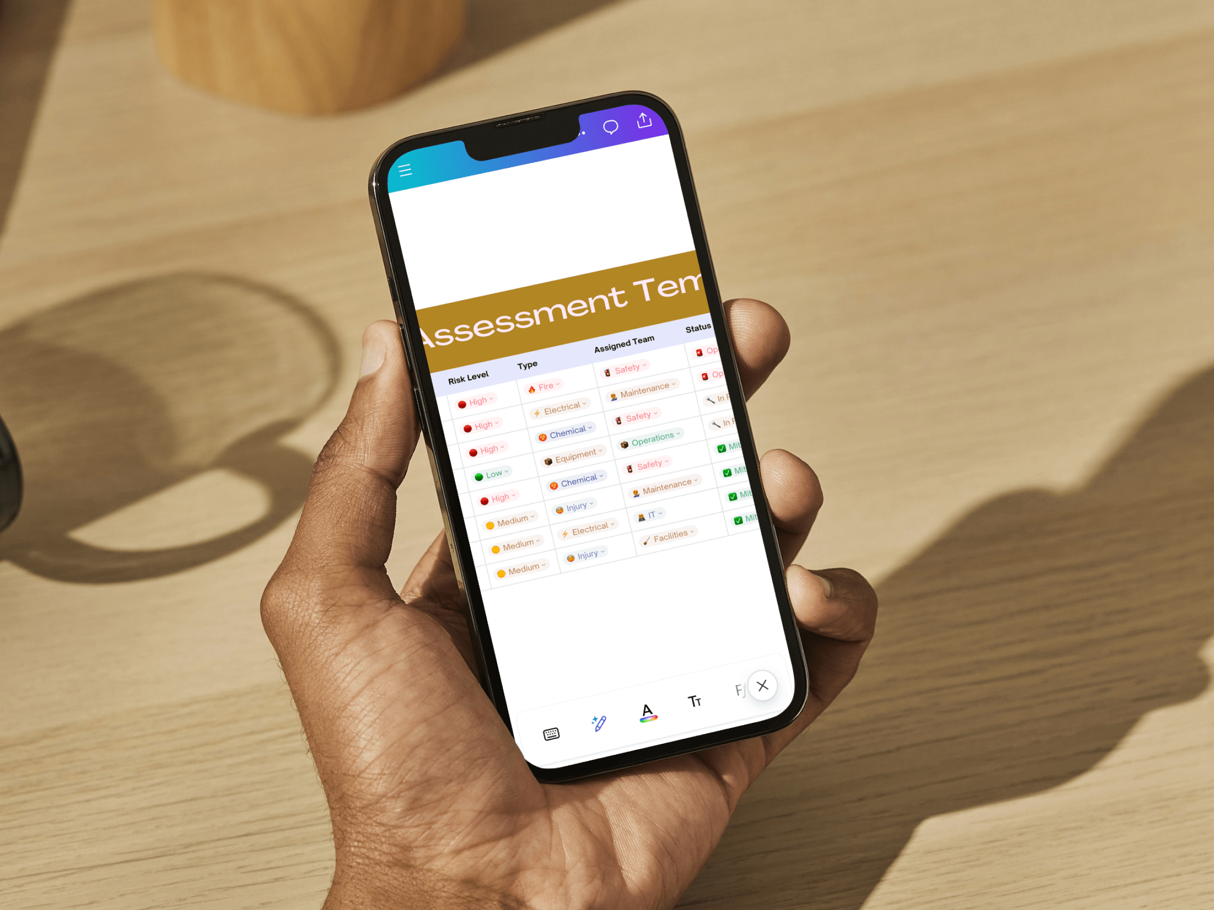 Risk assessment: Free templates and how-to guide | Canva