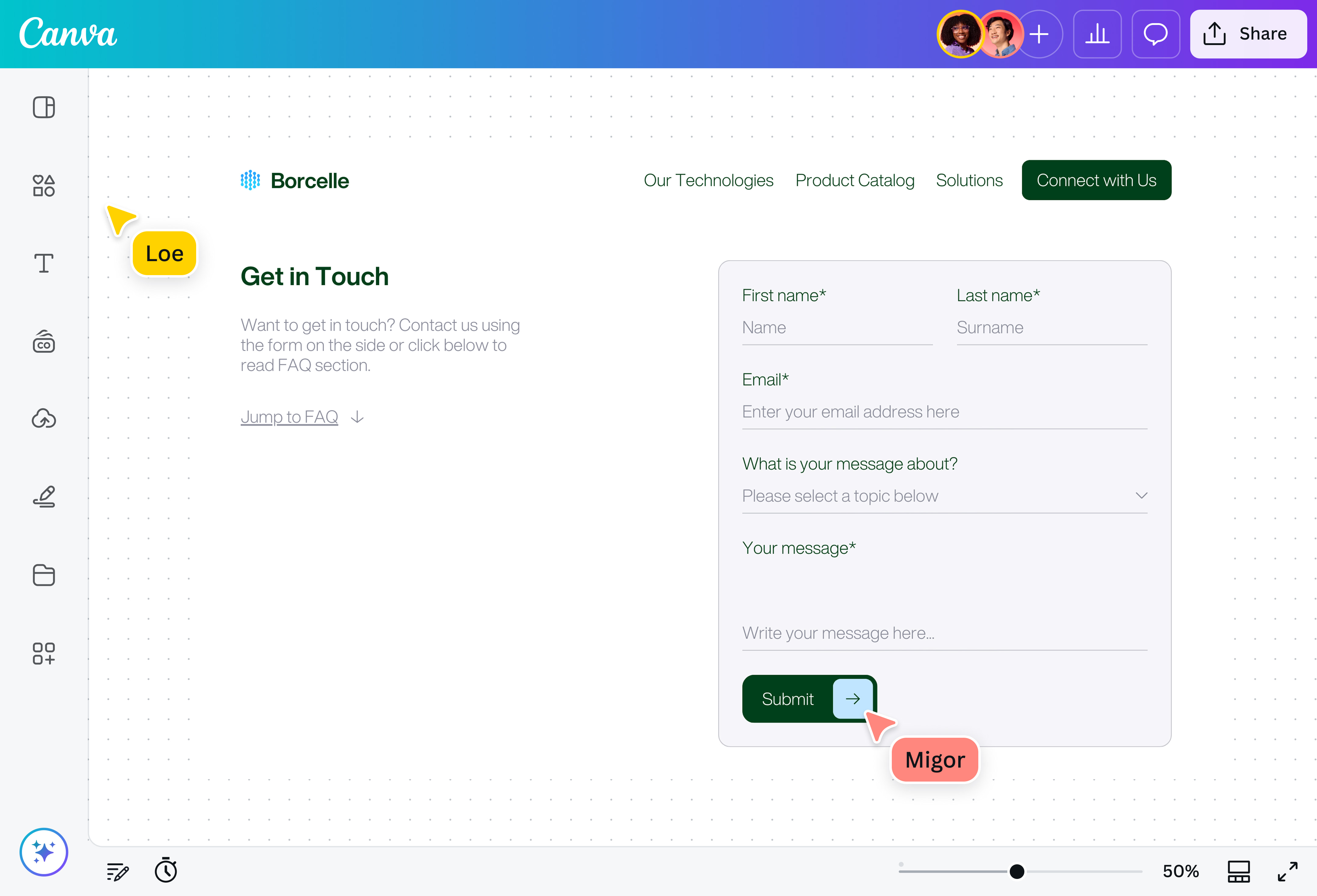 What are low-fidelity wireframes? | Canva