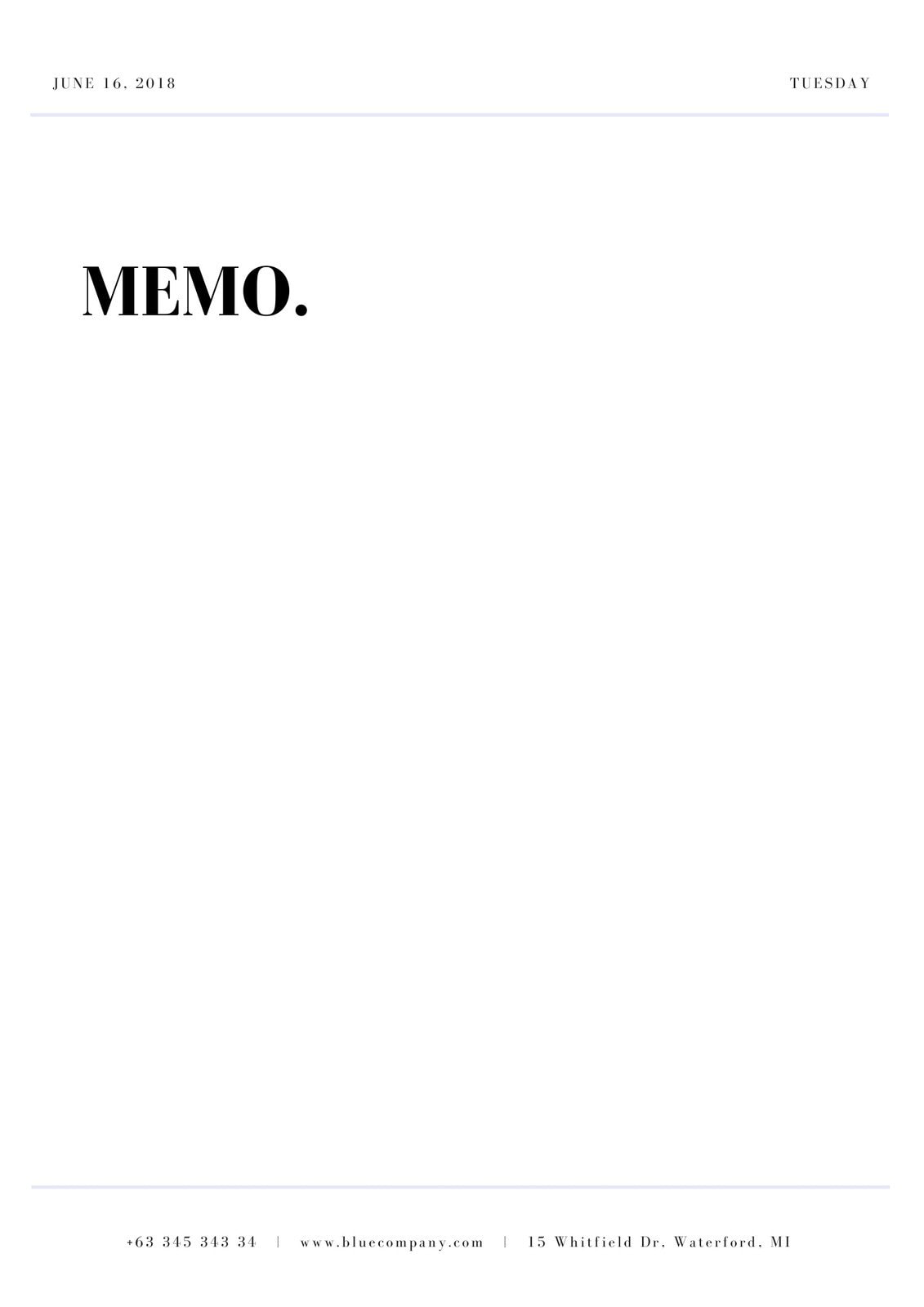 Membuat Memo Unik dan Menarik, Gratis - Canva