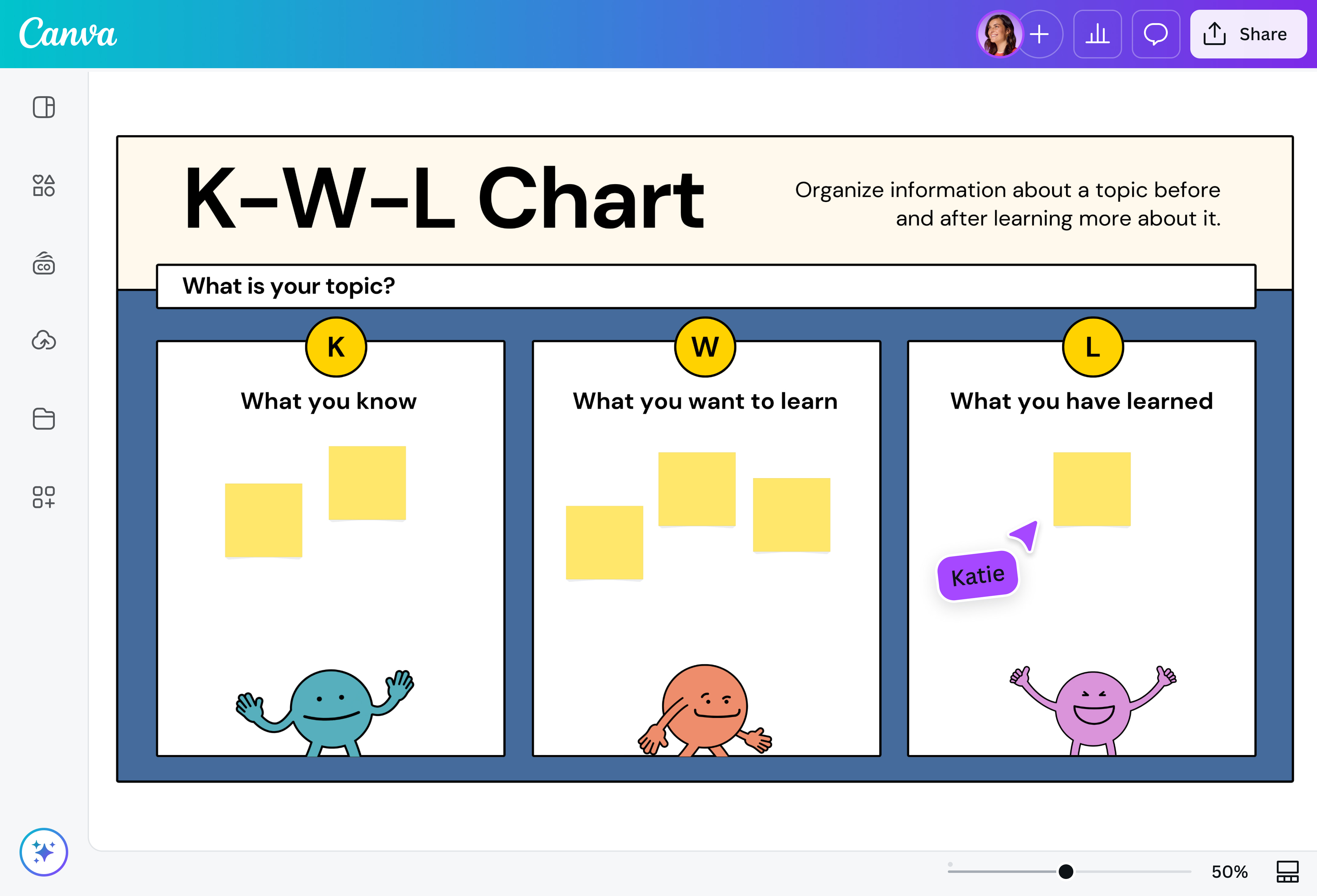 KWL Chart (How-to Guide and Templates) | Canva