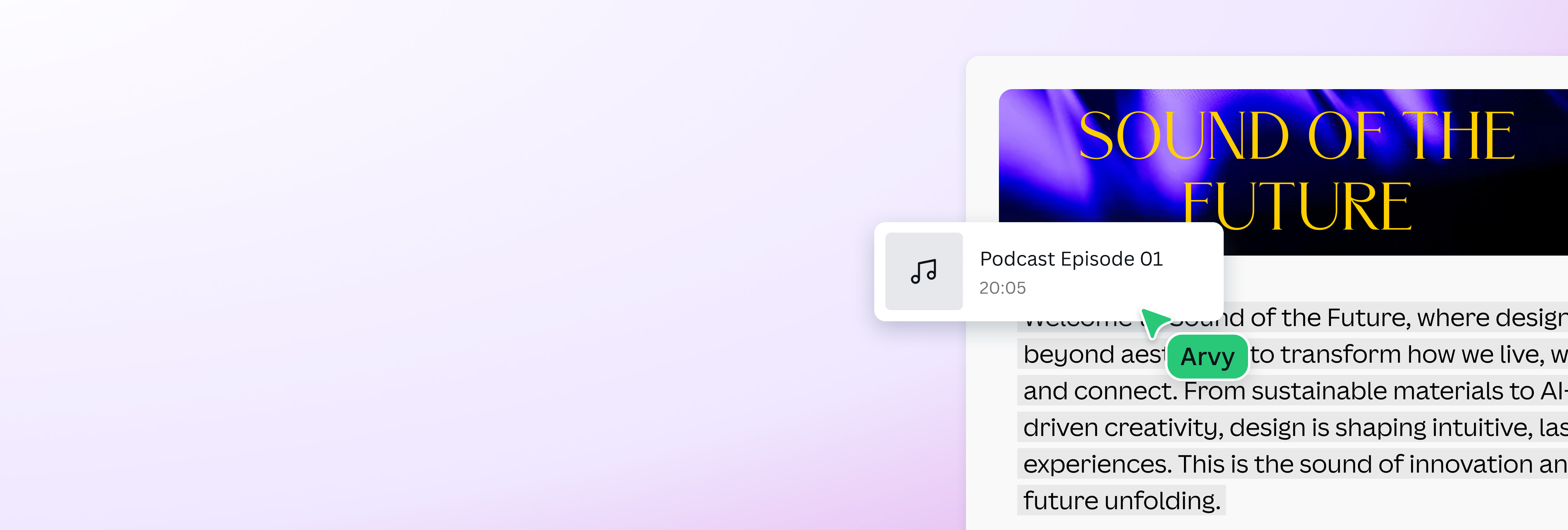 Online audio to text converter | Canva