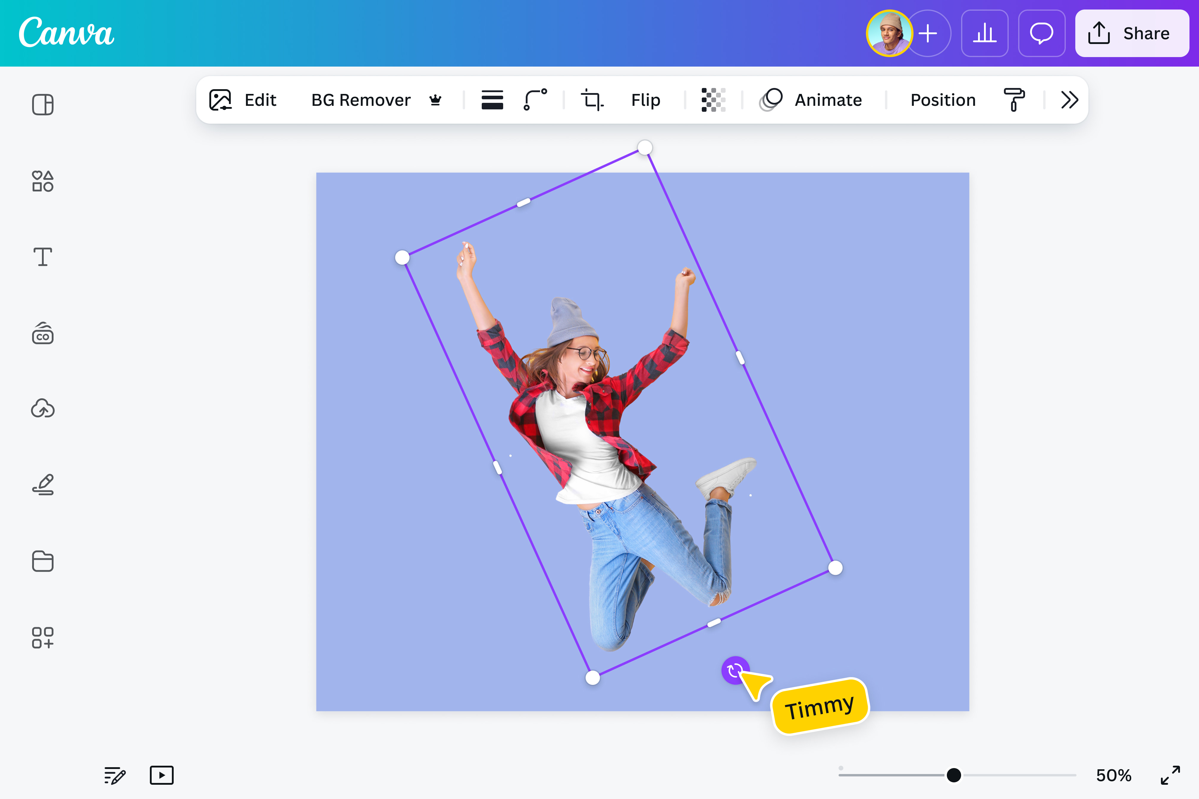 Strumento per ruotare foto e immagini: Ruota immagine online gratis | Canva