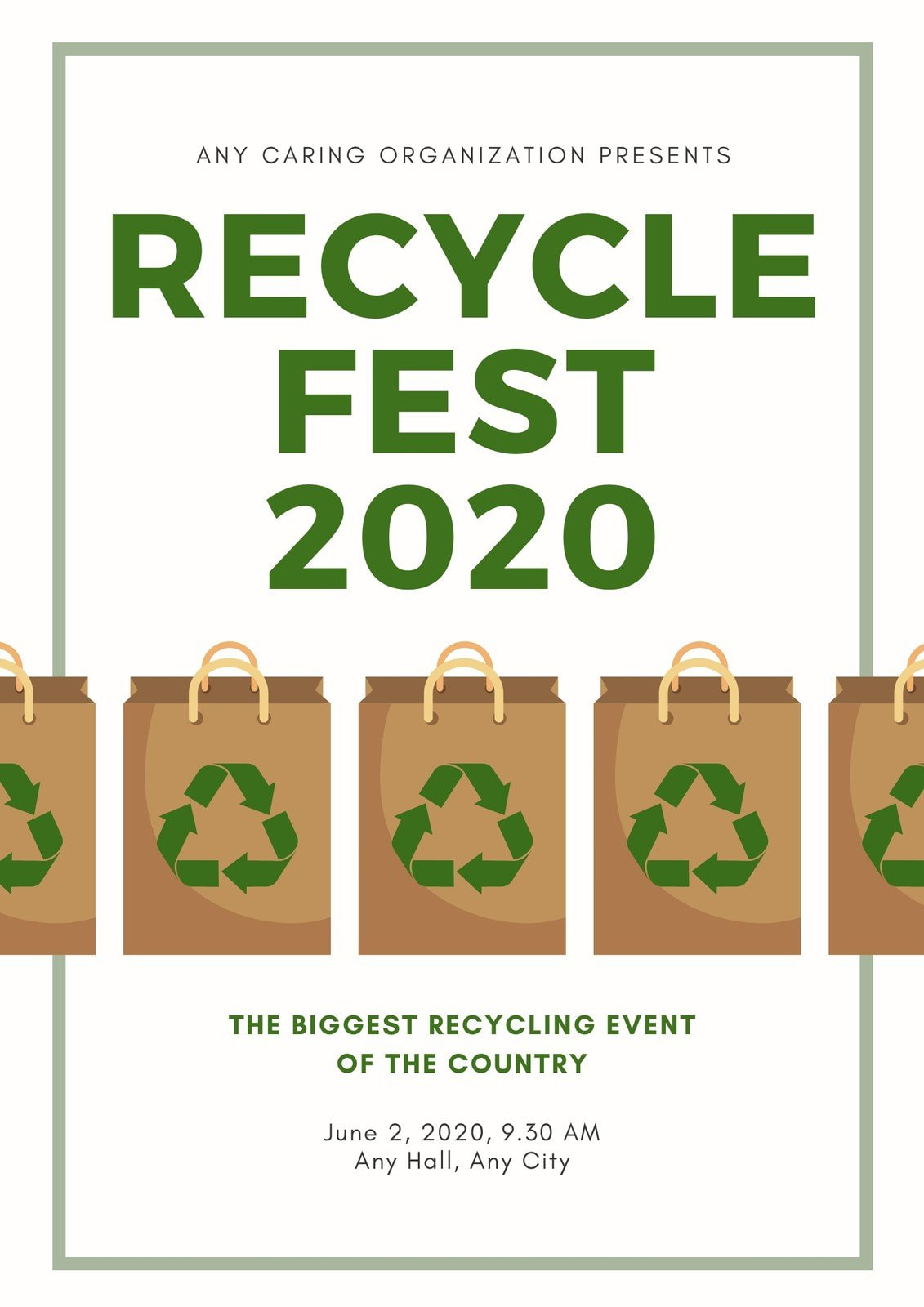 Gratis online Campagne Poster Maken | Canva