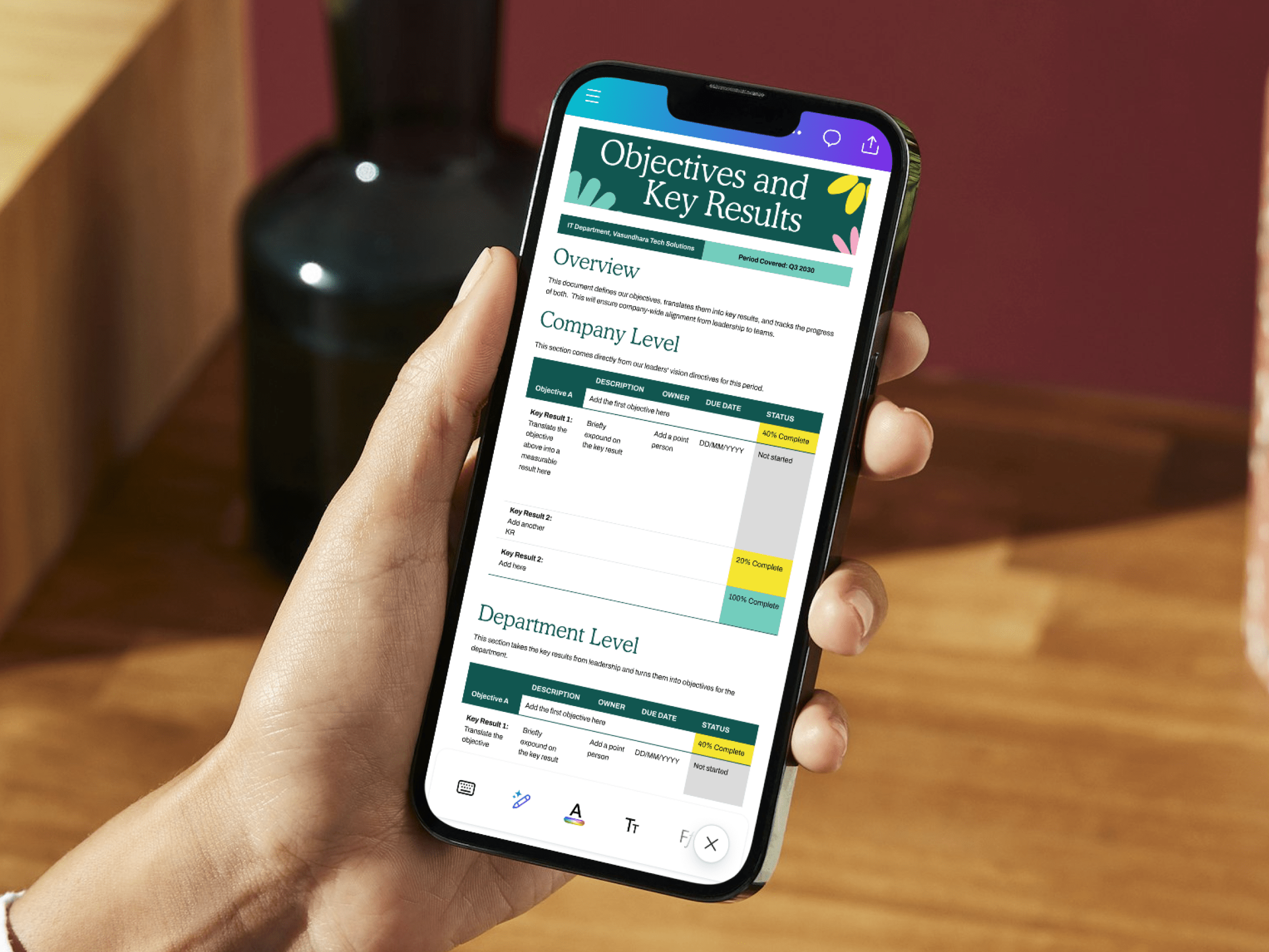 OKR: Pengertian, Contoh, dan Cara Membuatnya | Canva