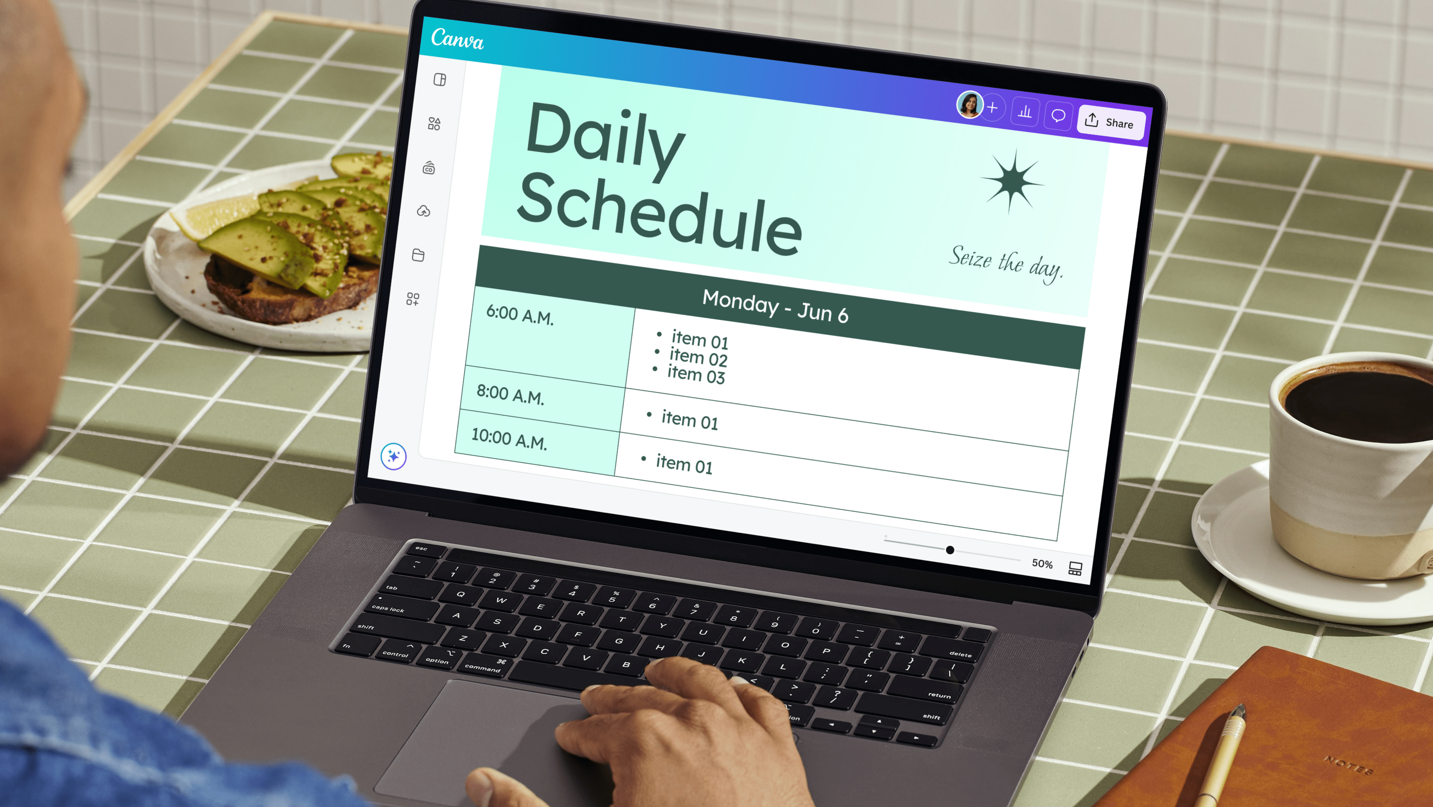 Cara Membuat Jadwal Harian (Panduan & Contoh) | Canva