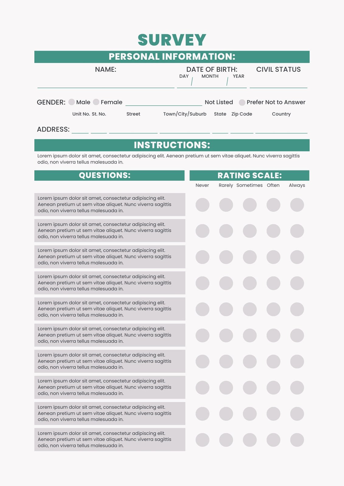 Anket Oluşturma Aracı: Online ve Ücretsiz | Canva