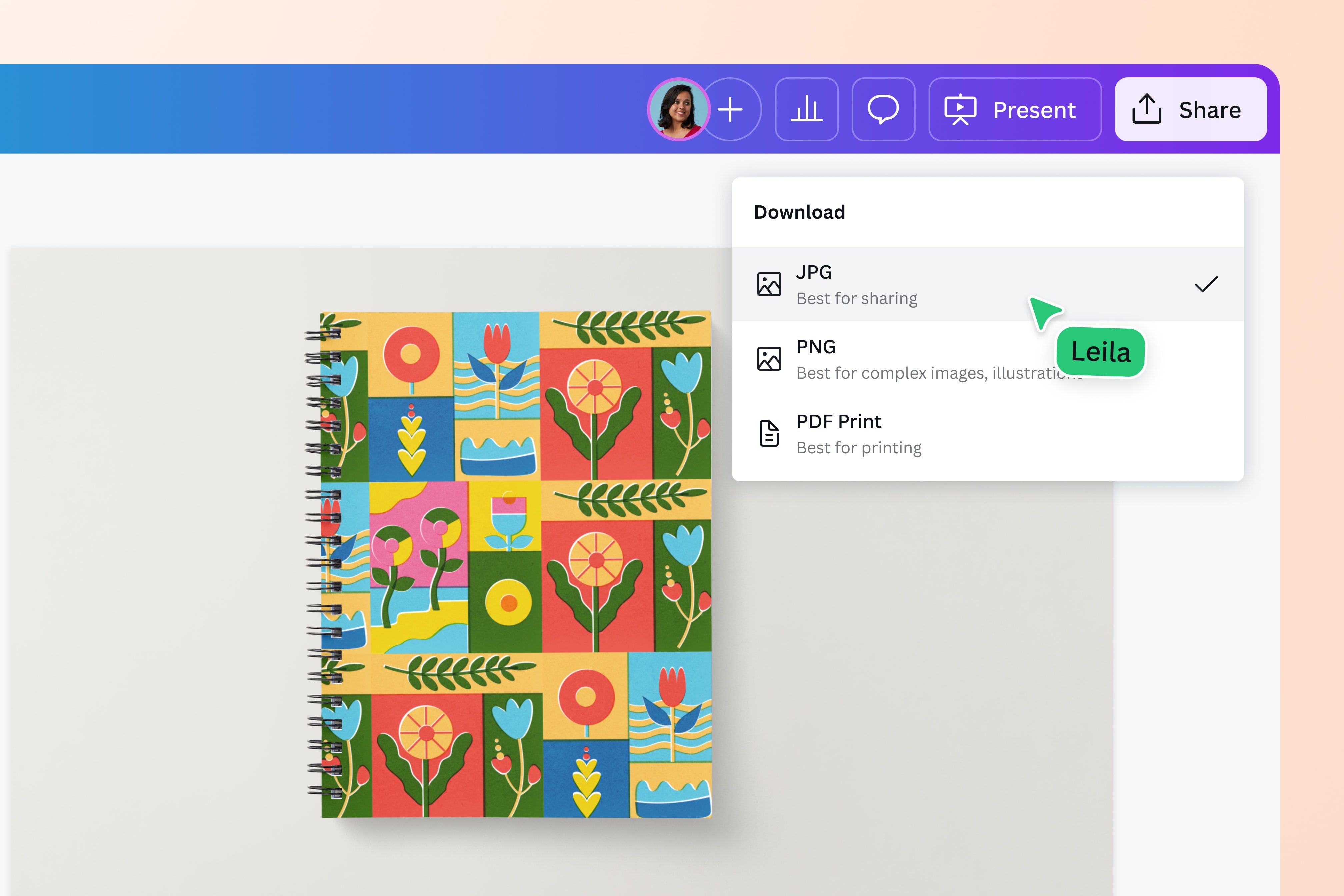 Pattern generator: AI per creare pattern online gratis | Canva