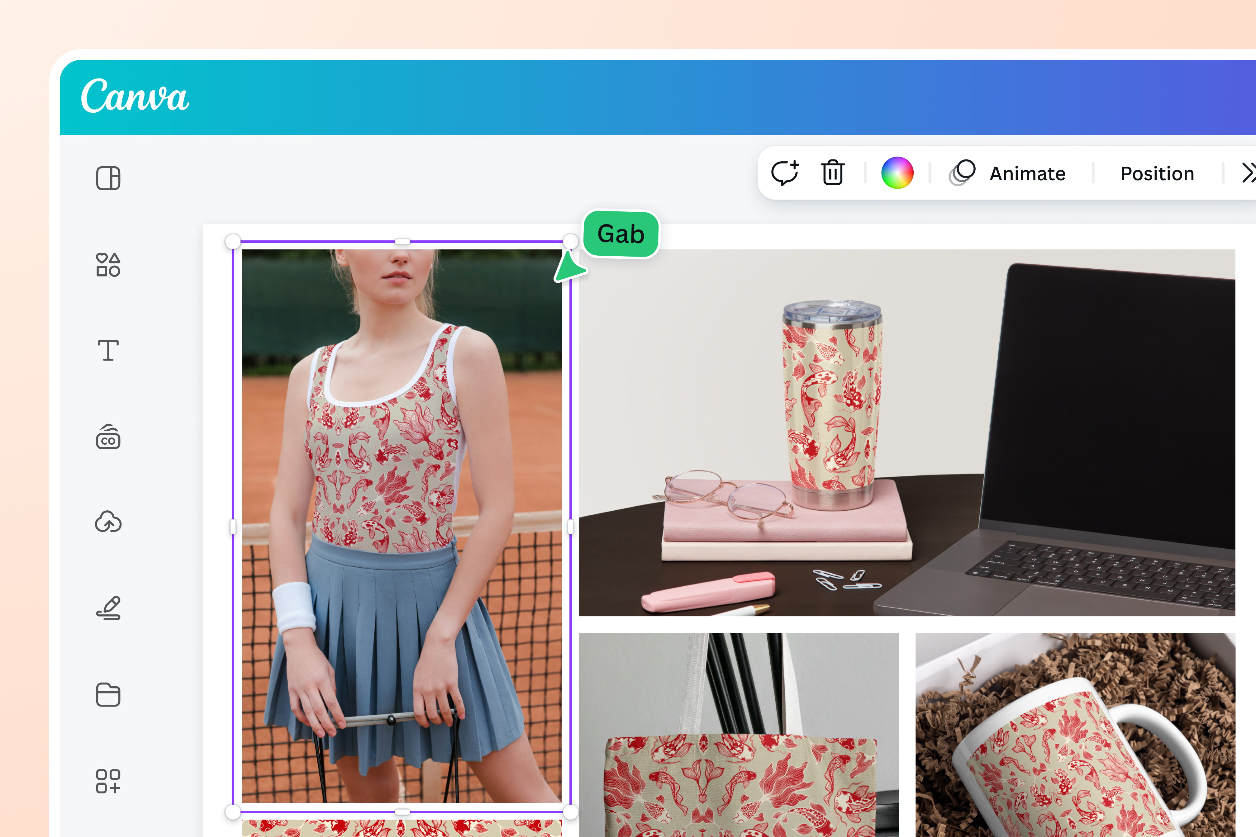 Pattern generator: AI per creare pattern online gratis | Canva