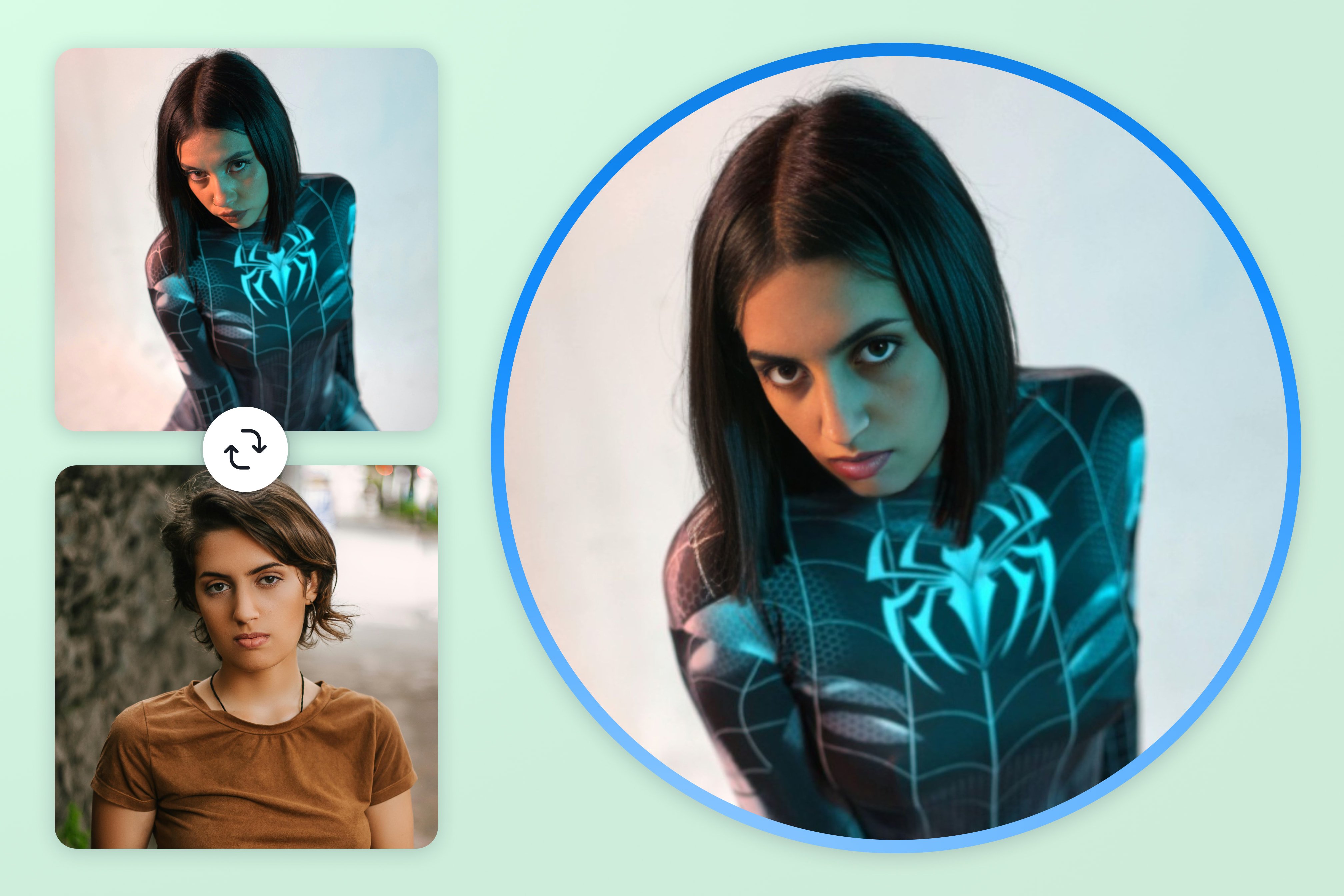 Face Swap: Mit AI ganz einfach Gesichter tauschen | Canva