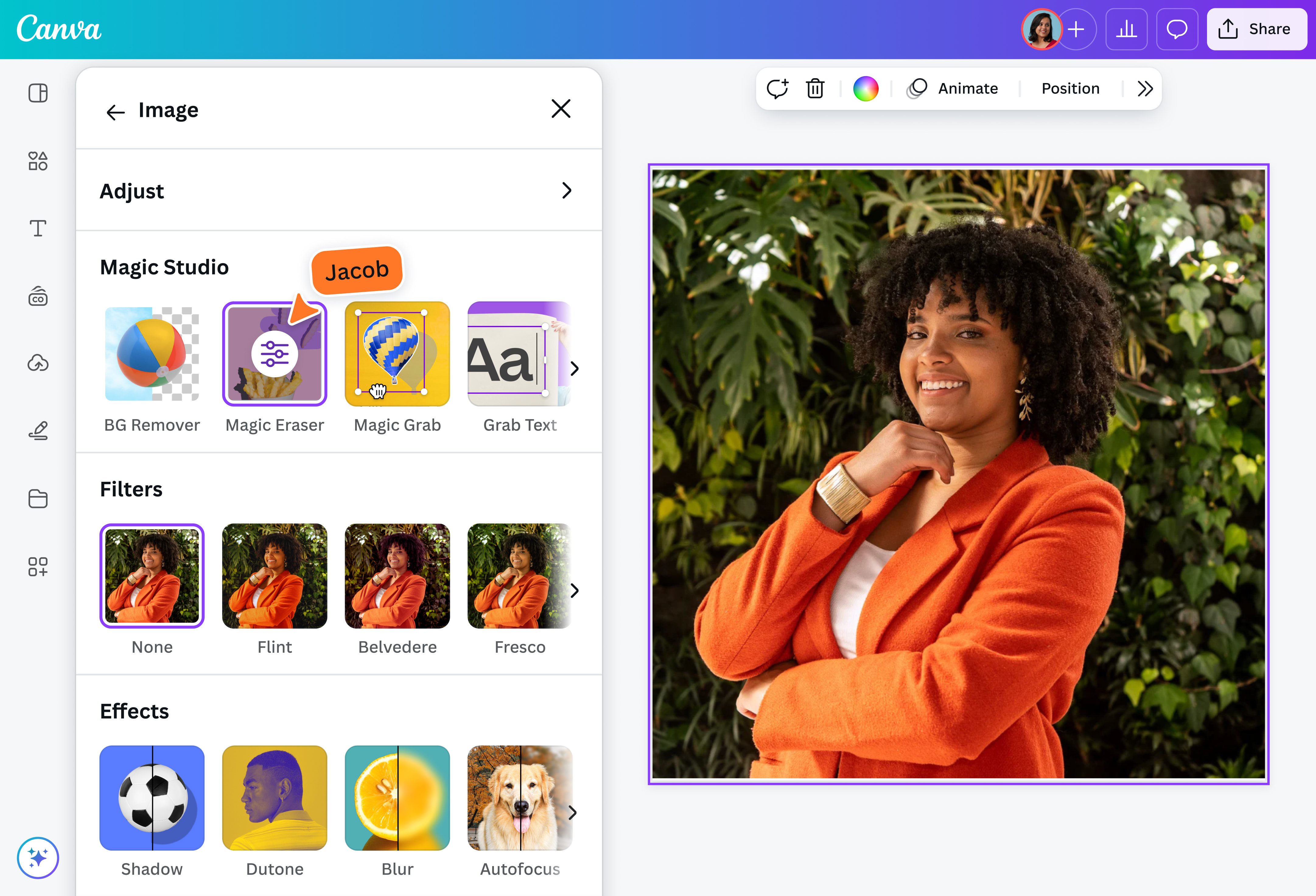Text remover: Remove text from images | Canva