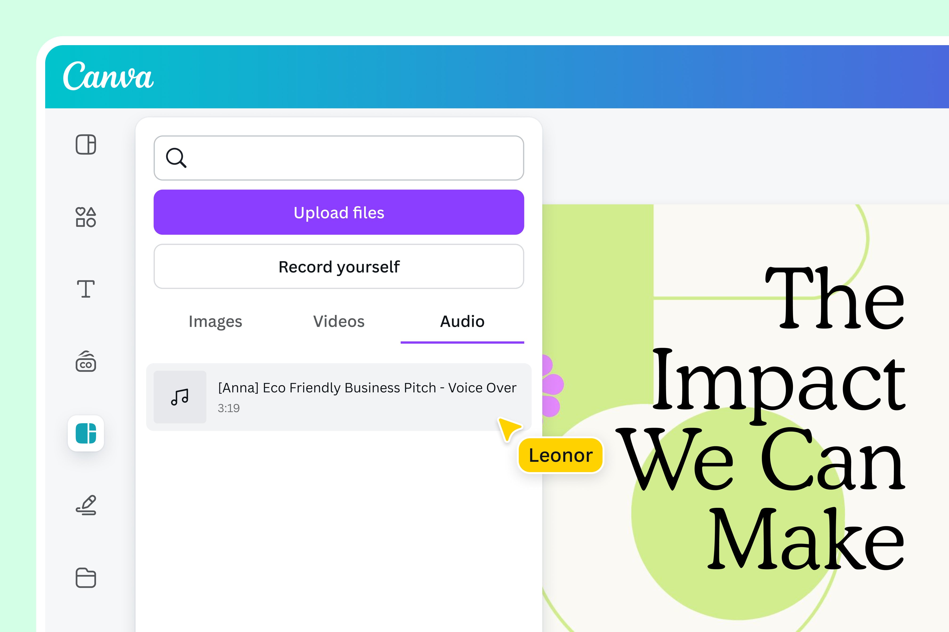 Konverter Audio ke Teks Online Gratis | Canva
