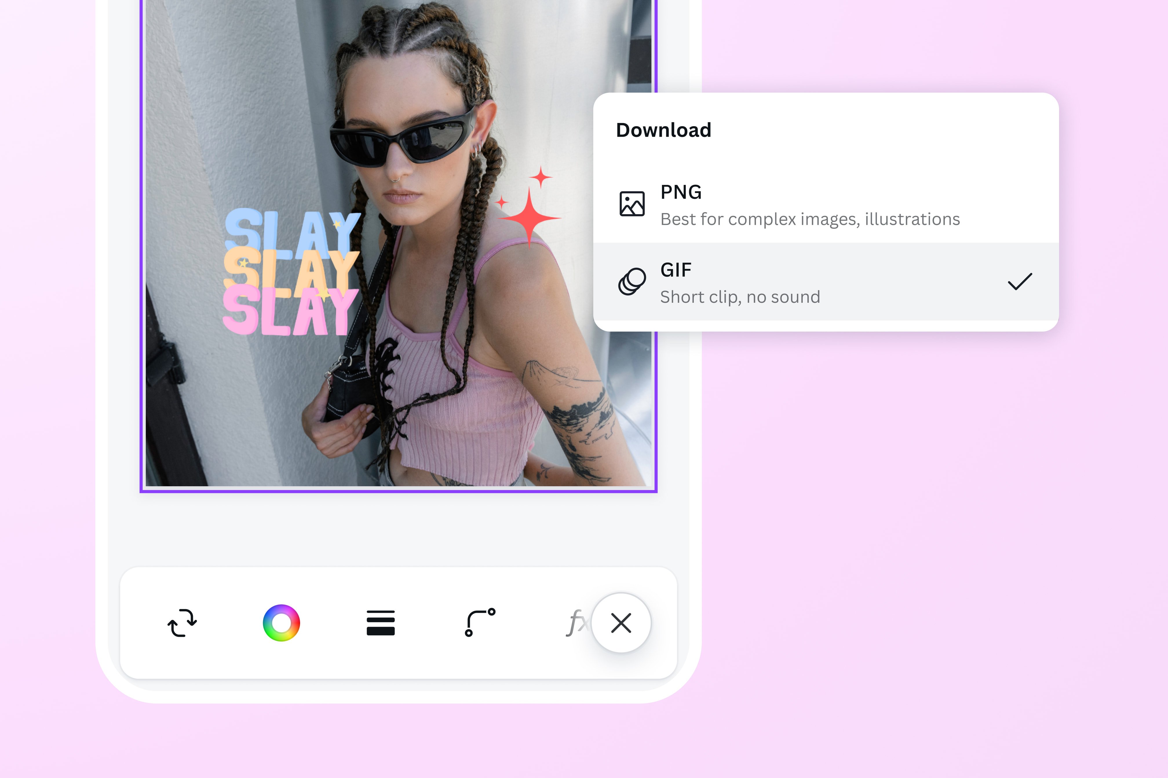 Free, online PNG to GIF converter | Canva