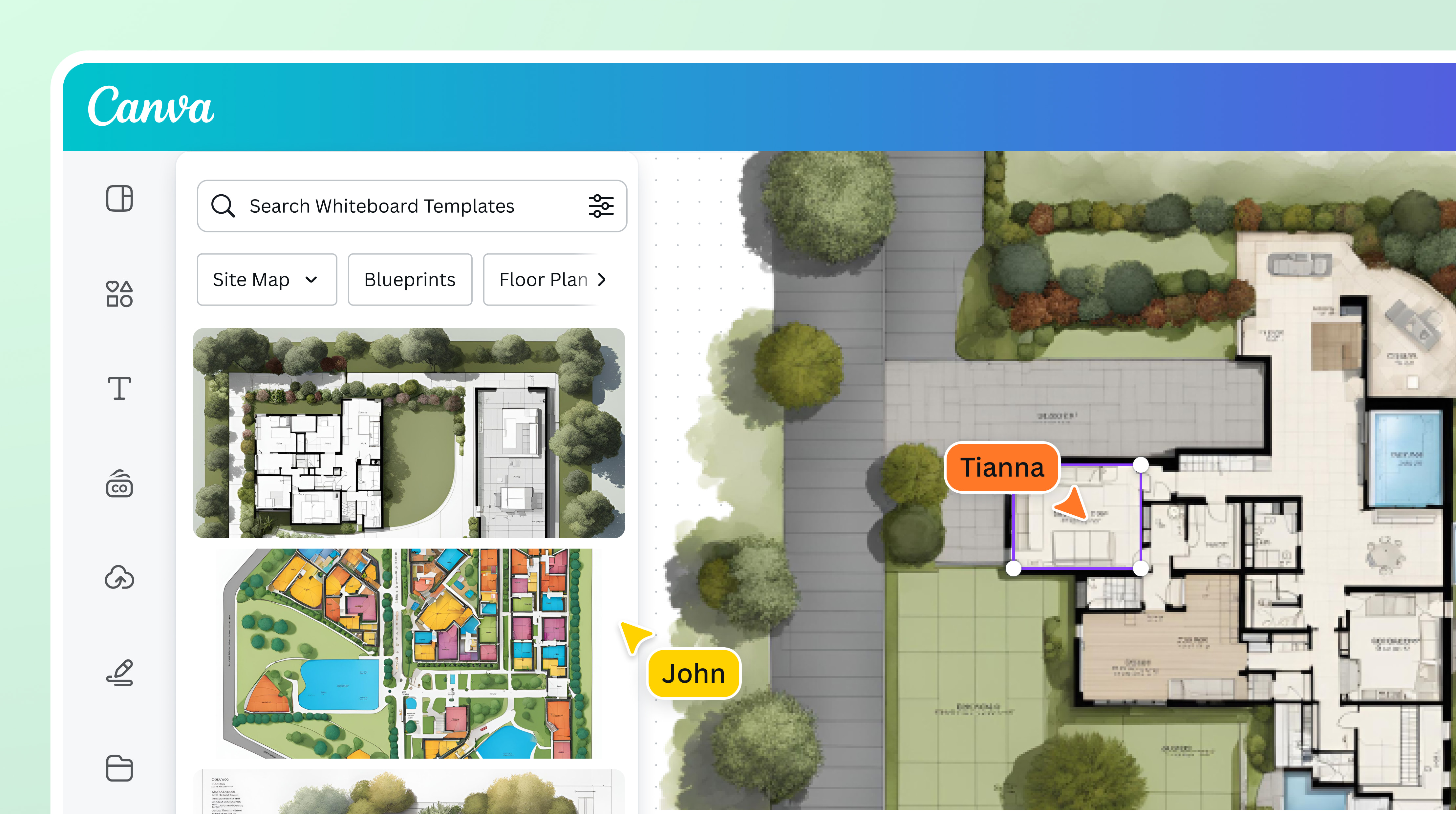 Pembuat Site Plan Online Gratis | Canva