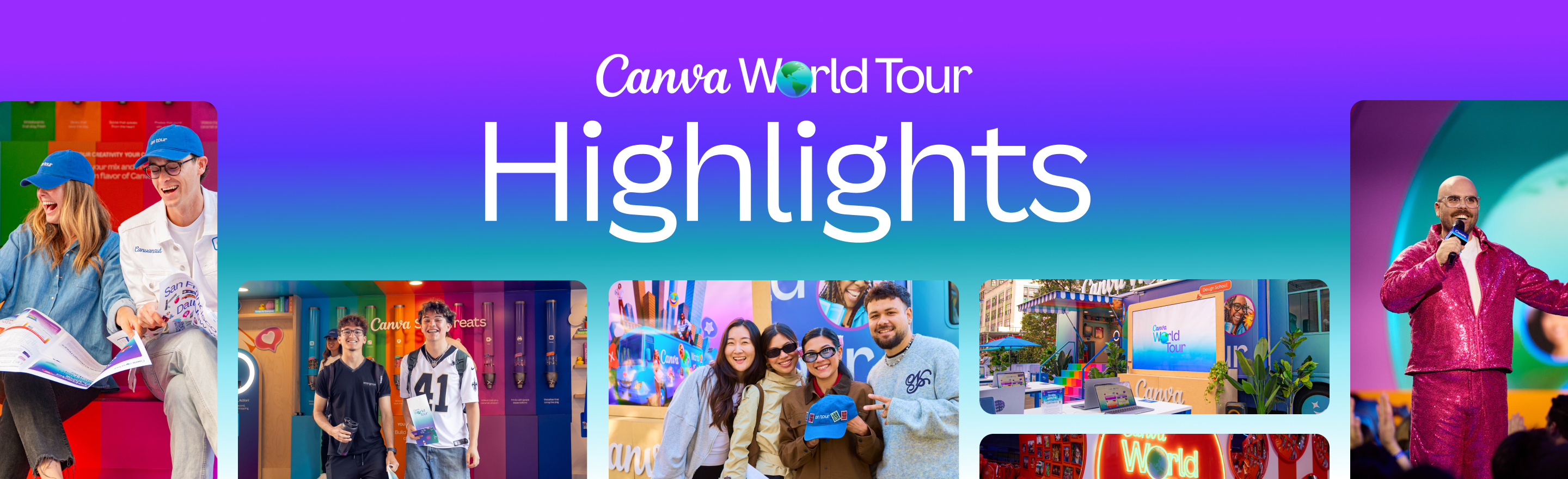 A global celebration of creativity: Highlights from the Canva World Tour