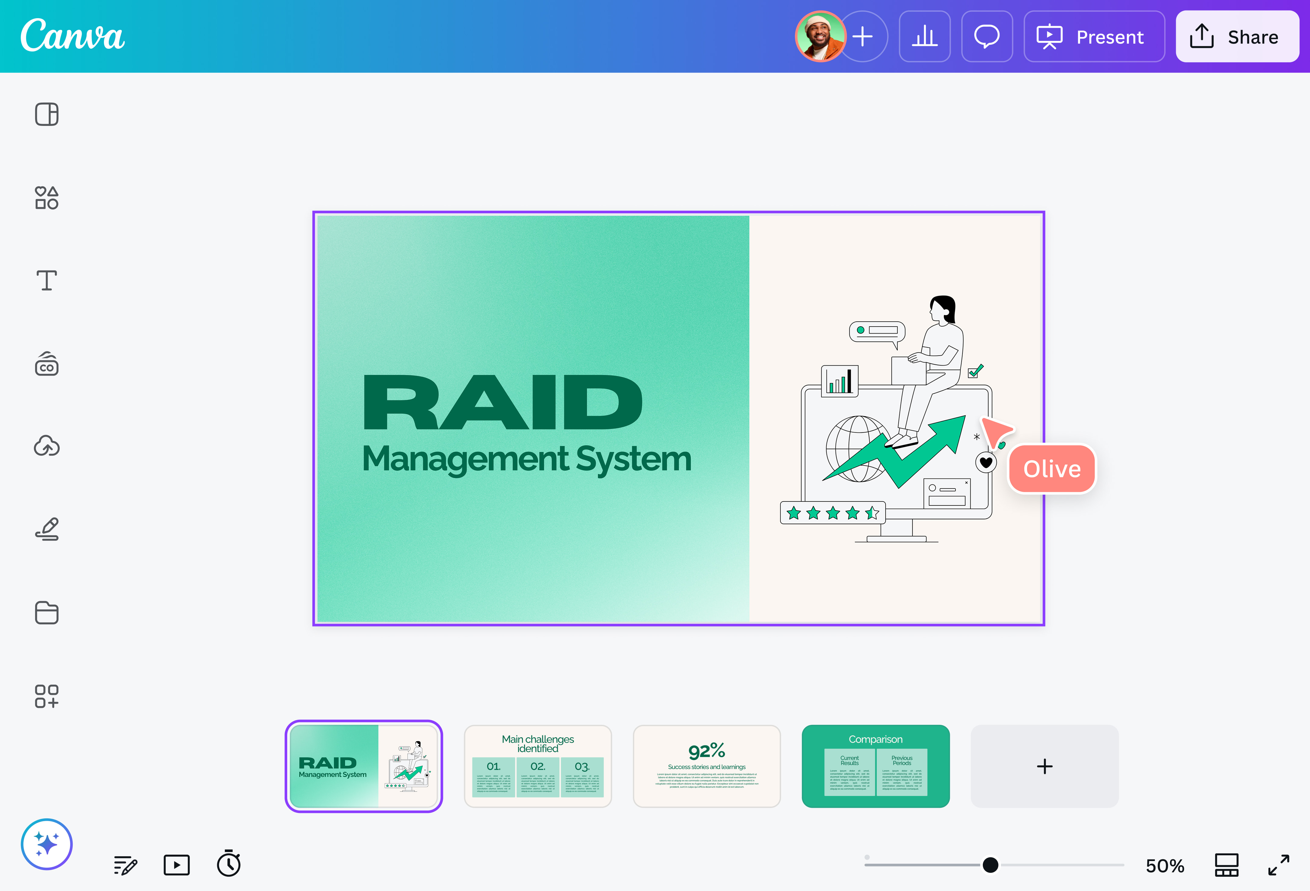 RAID logs for project management: Track risks, issues, and decisions | Canva