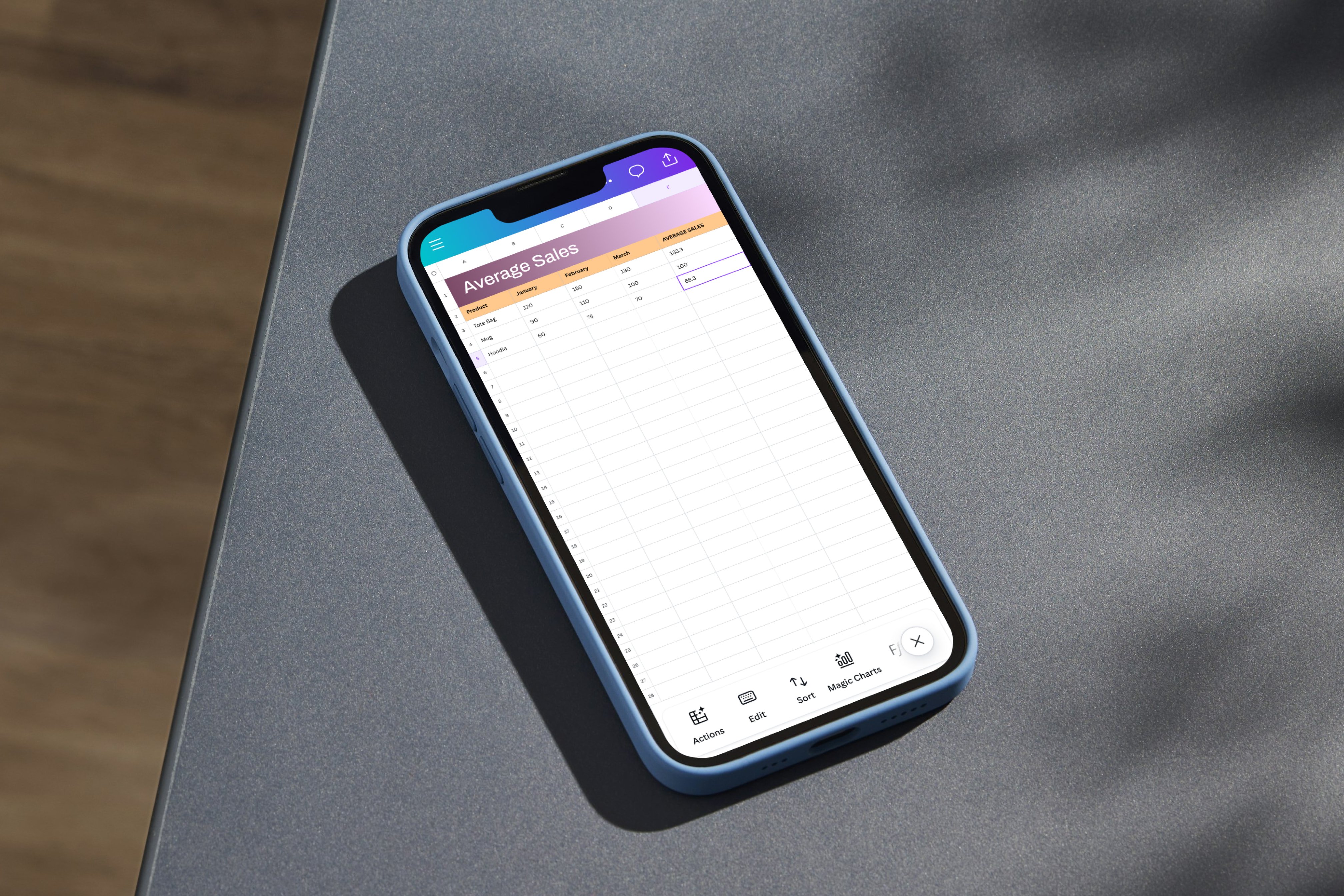 Free XLSX viewer: Open and view XLSX files online | Canva