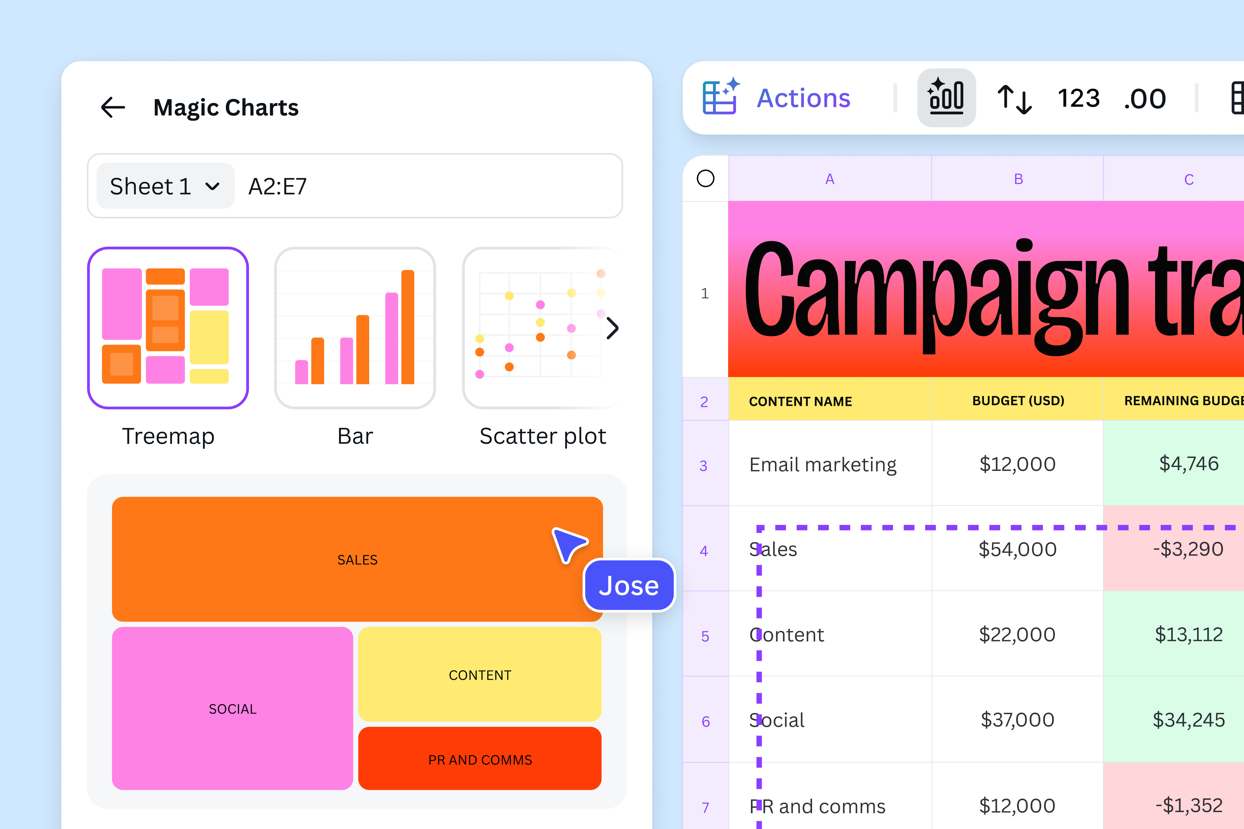 Free CSV to PDF converter: Convert CSV to PDF online | Canva