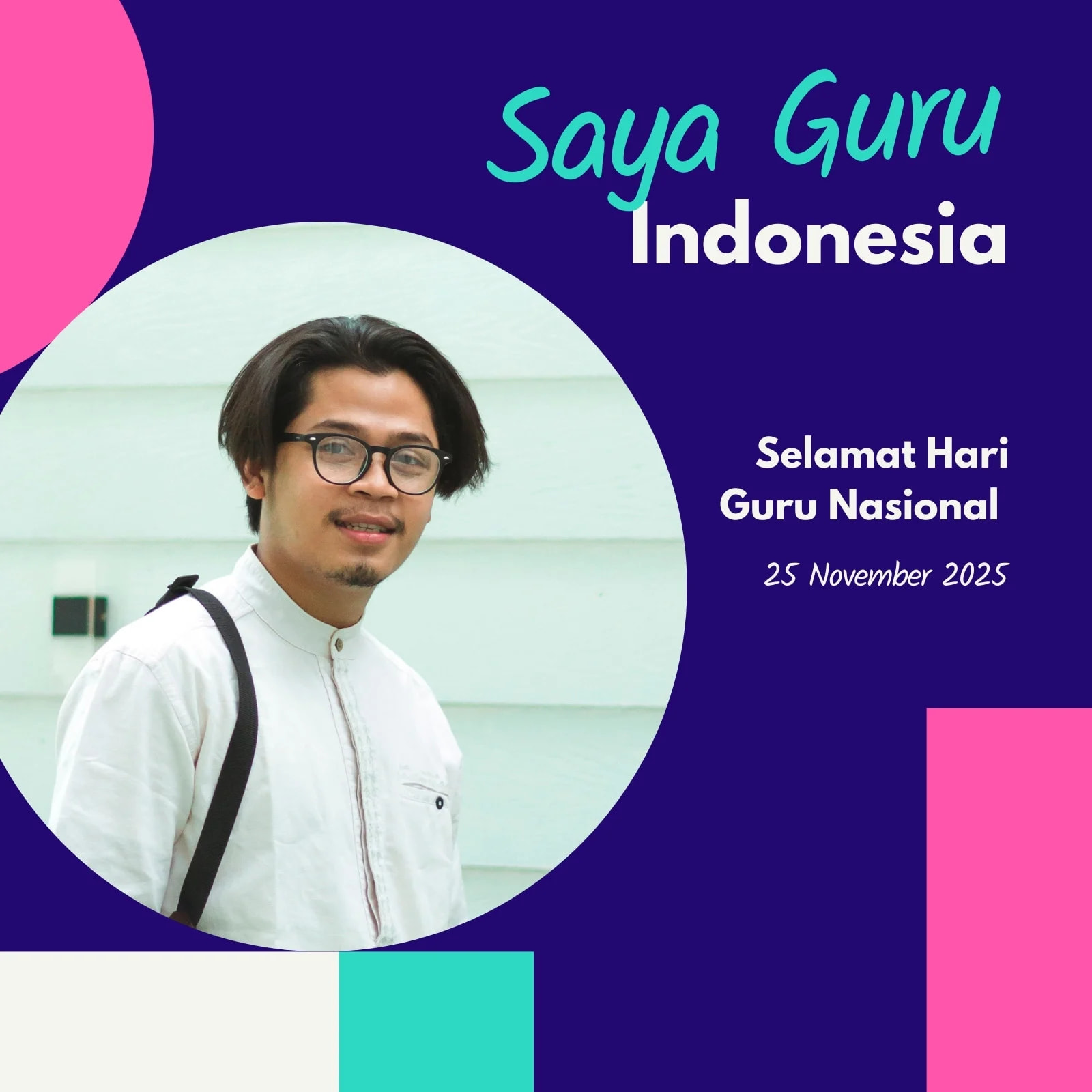 10 Inspirasi Desain Hari Guru Nasional | Canva