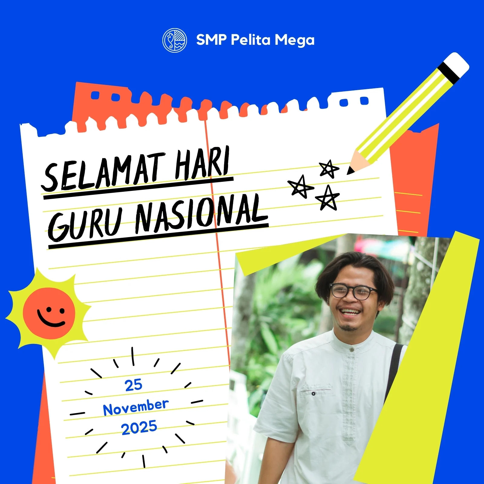 10 Inspirasi Desain Hari Guru Nasional | Canva