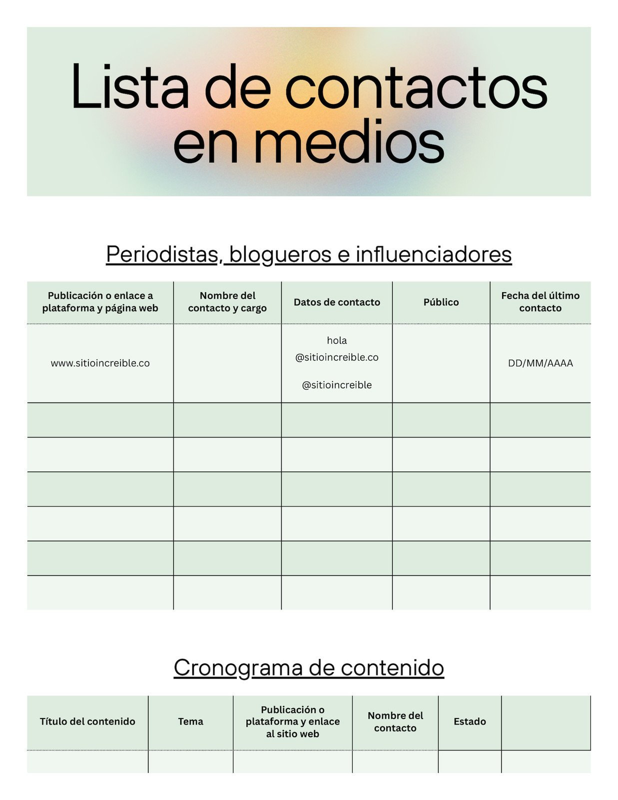 Hojas De Trabajo Con Listas De Tareas Pendientes