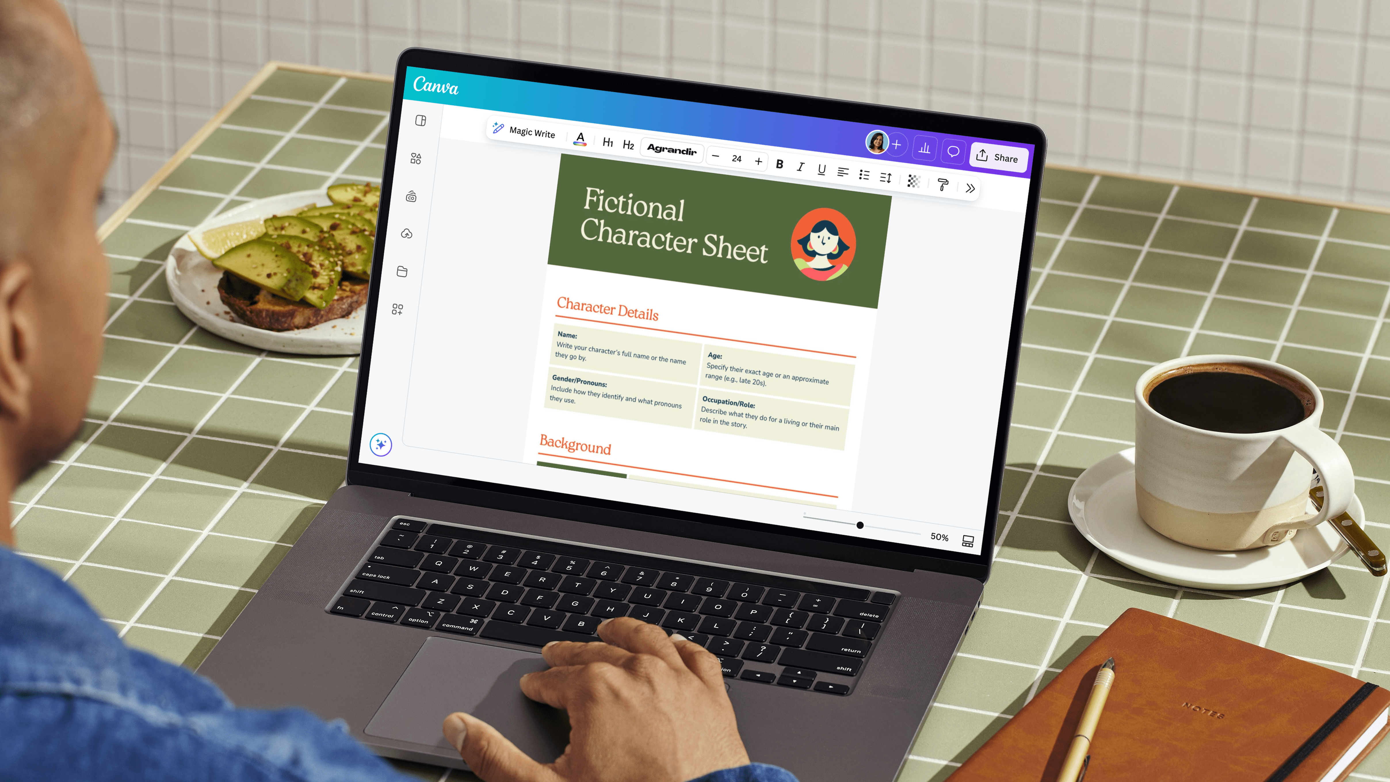 What is a Character Sheet Template? (Examples and Tips) | Canva