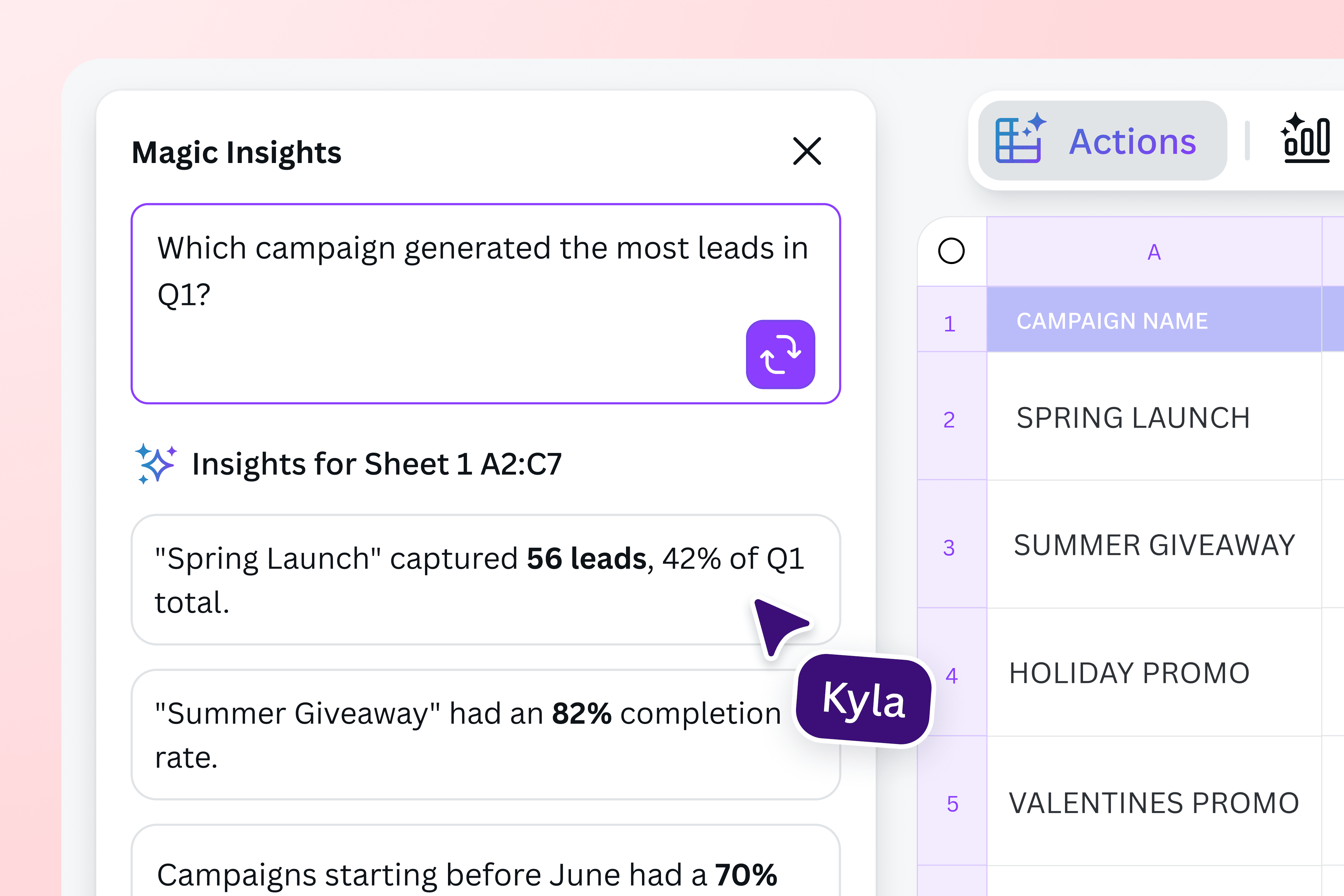 Free CSV viewer: Open and view CSV files online | Canva