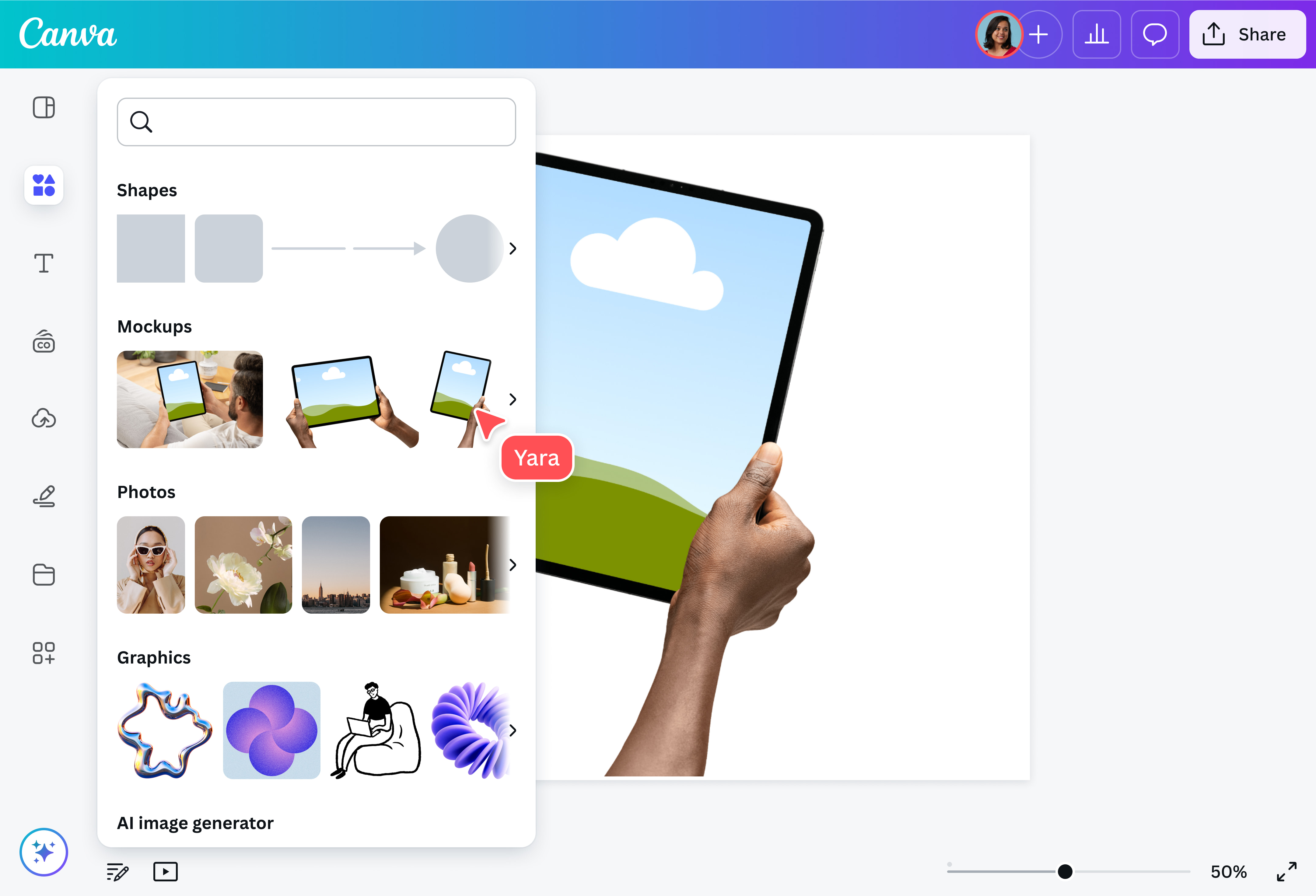 Diseña tu iPad mockup gratis y online con Canva