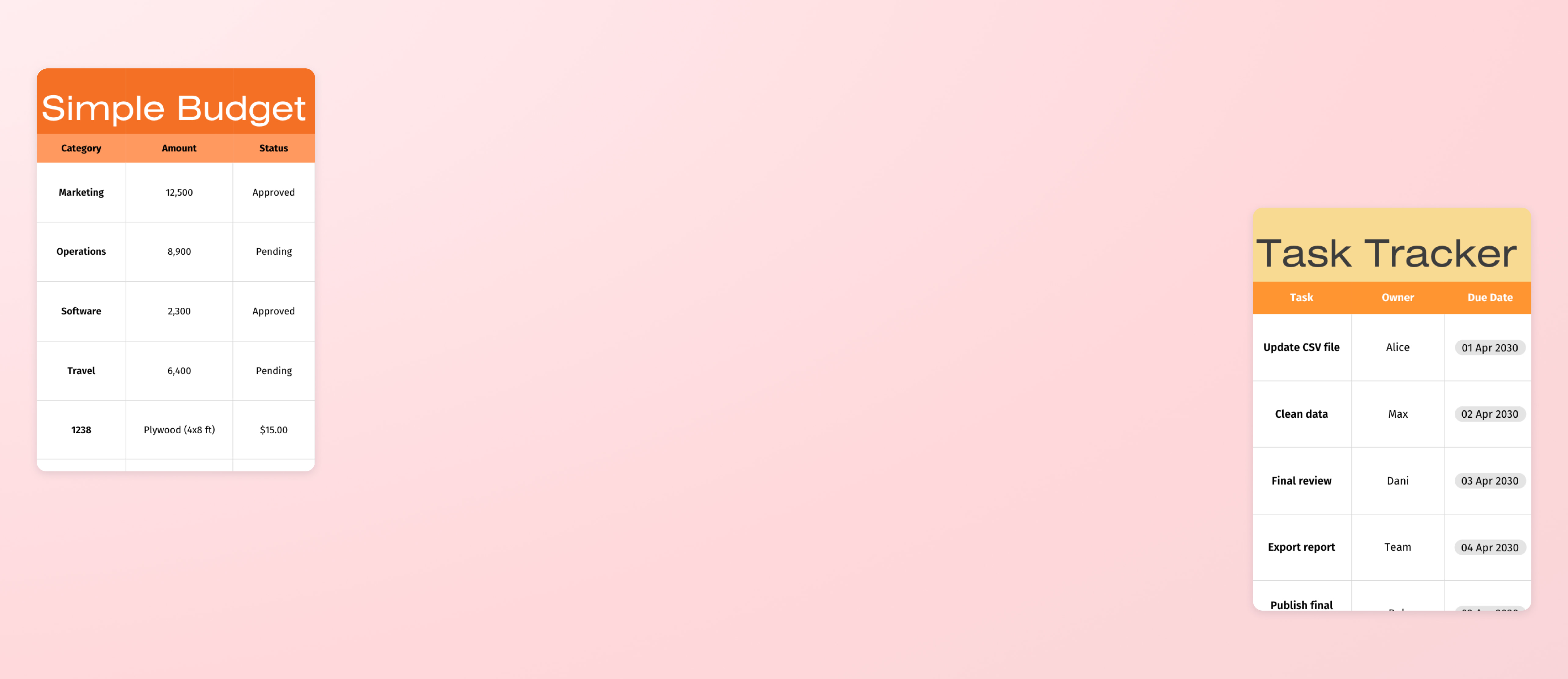 Free CSV viewer: Open and view CSV files online | Canva