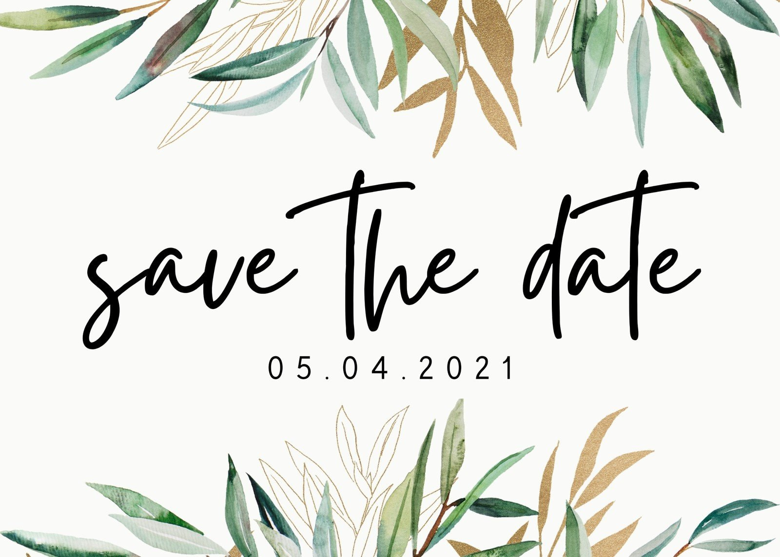 Tạo thiệp save the date online miễn phí | Canva