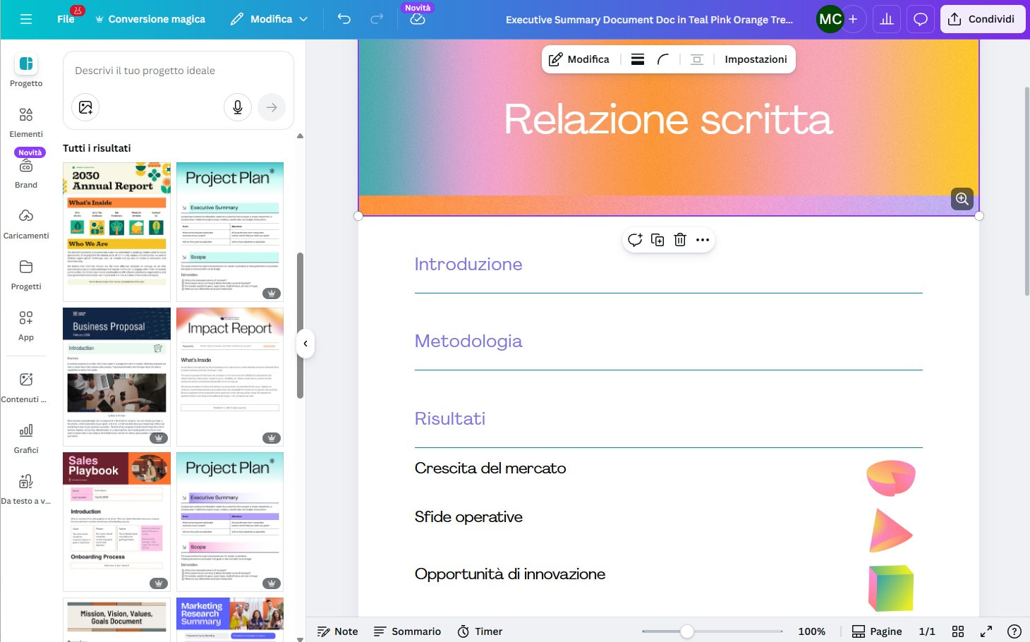 Come fare una relazione scritta: modelli, consigli, esempi | Canva