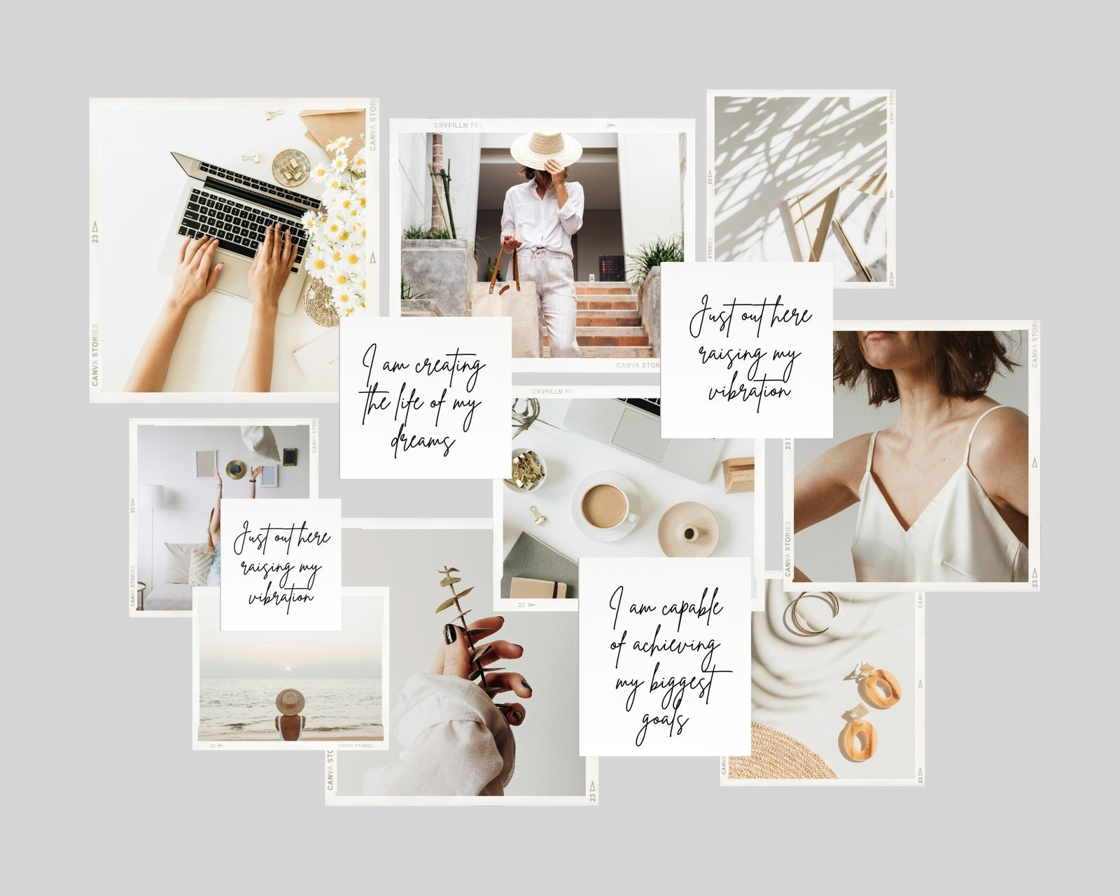 Criador de Vision Board Online Gratuito | Canva