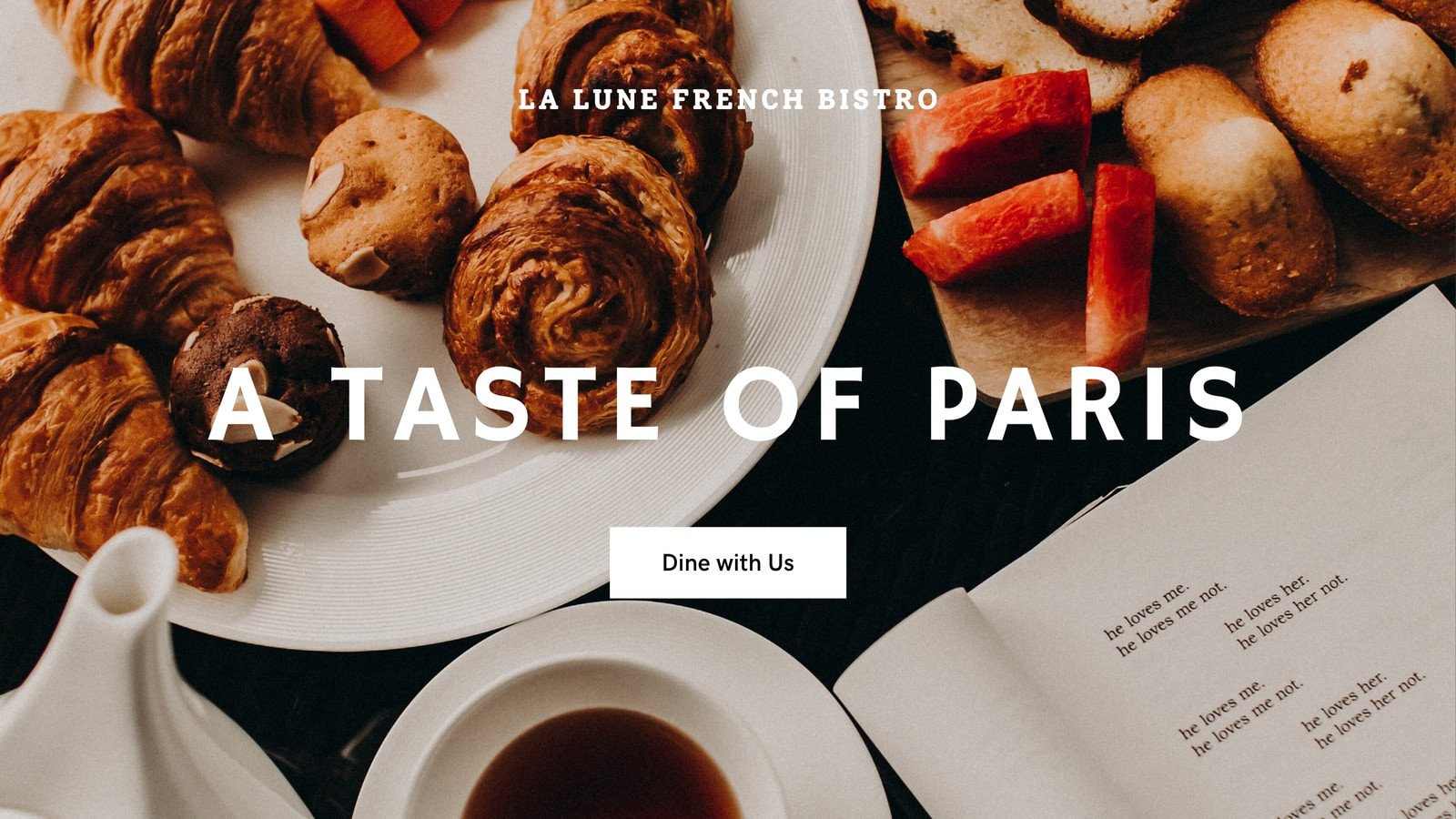 Free Restaurant Website Builder | Canva